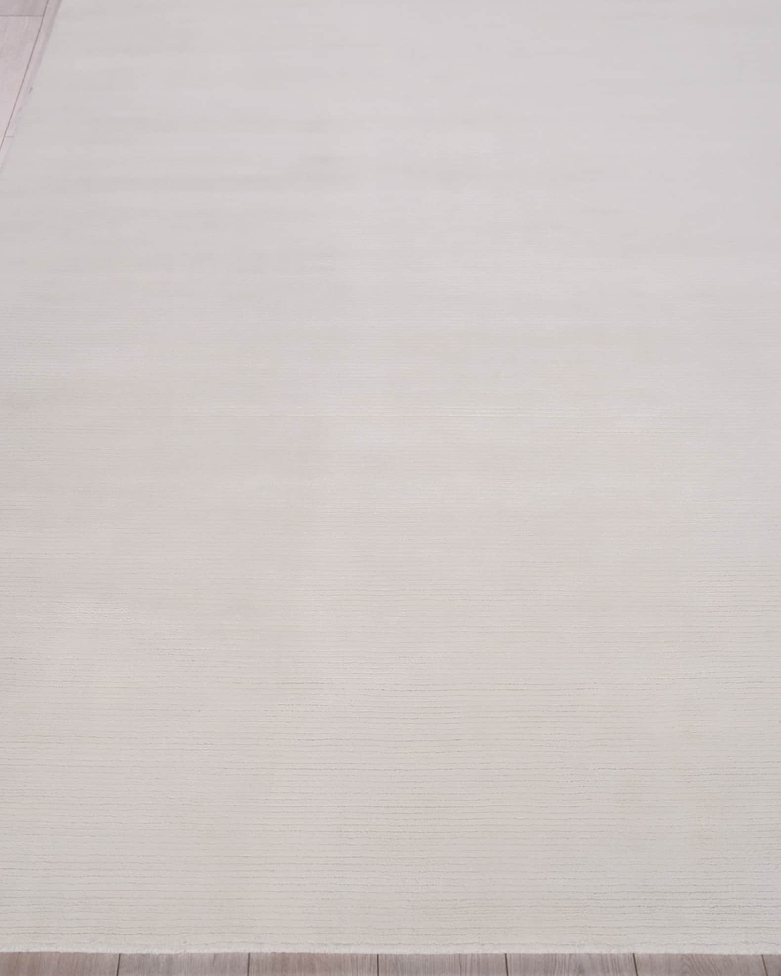 Exquisite Rugs Pavia Hand-Loomed White Rug, 4' x 6' | Neiman Marcus