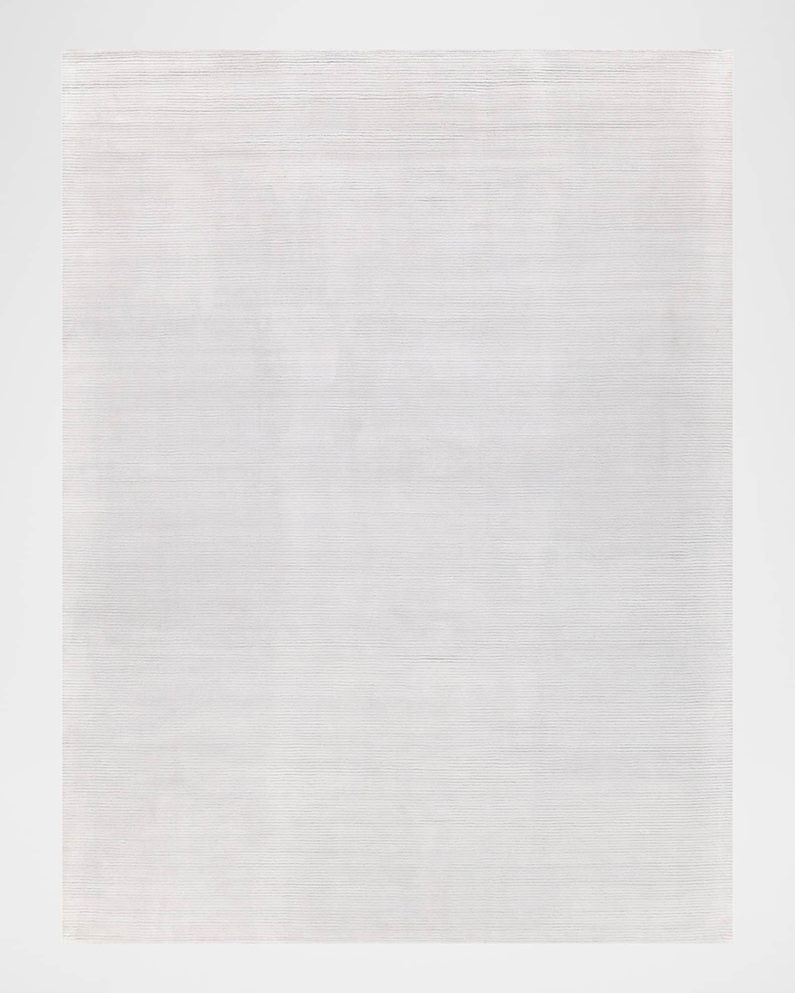 Exquisite Rugs Pavia Hand-Loomed White Rug, 4' x 6' | Neiman Marcus