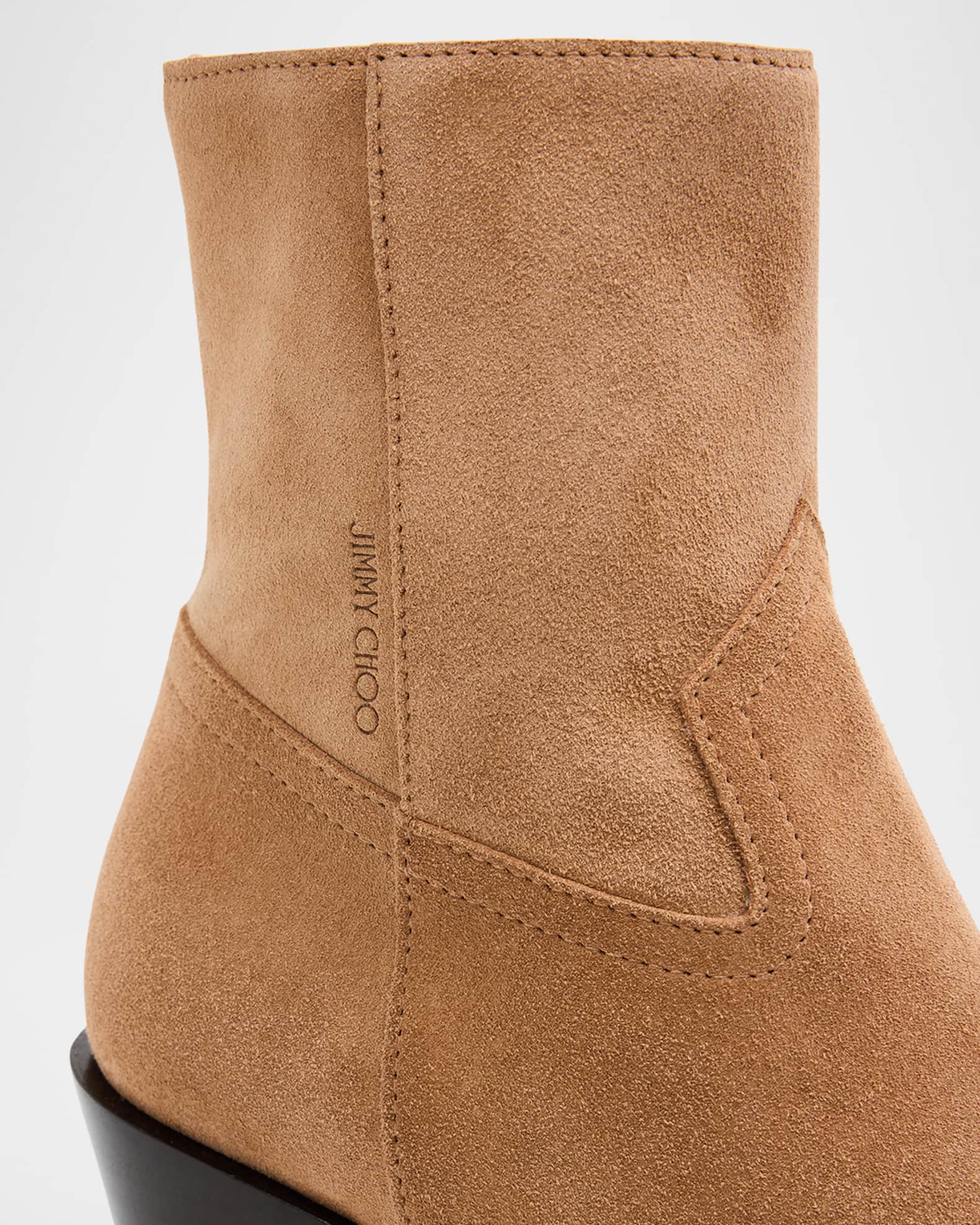 Jimmy Choo Cece 60 Suede Ankle Boots | Neiman Marcus
