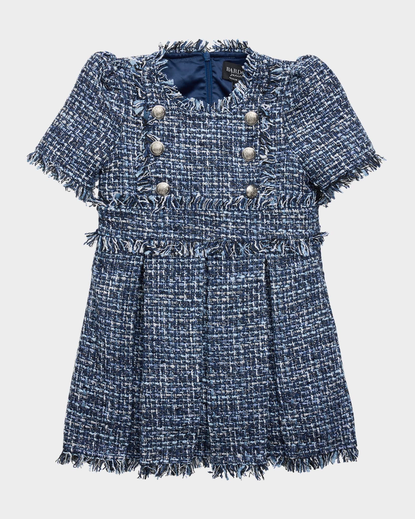 Girl's Elle Boucle Dress | Neiman Marcus