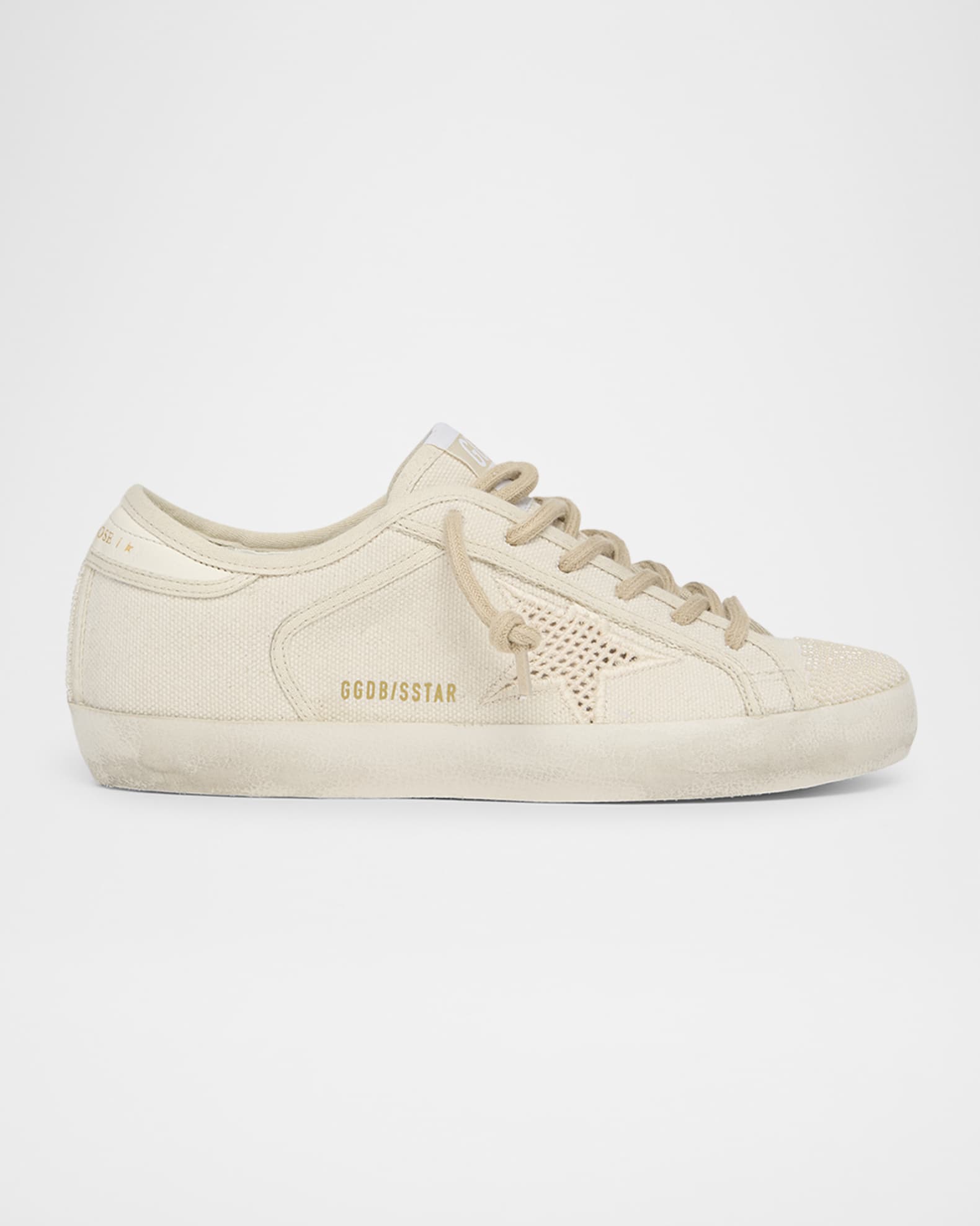 Golden Goose Super-Star Canvas Low-Top Sneakers | Neiman Marcus