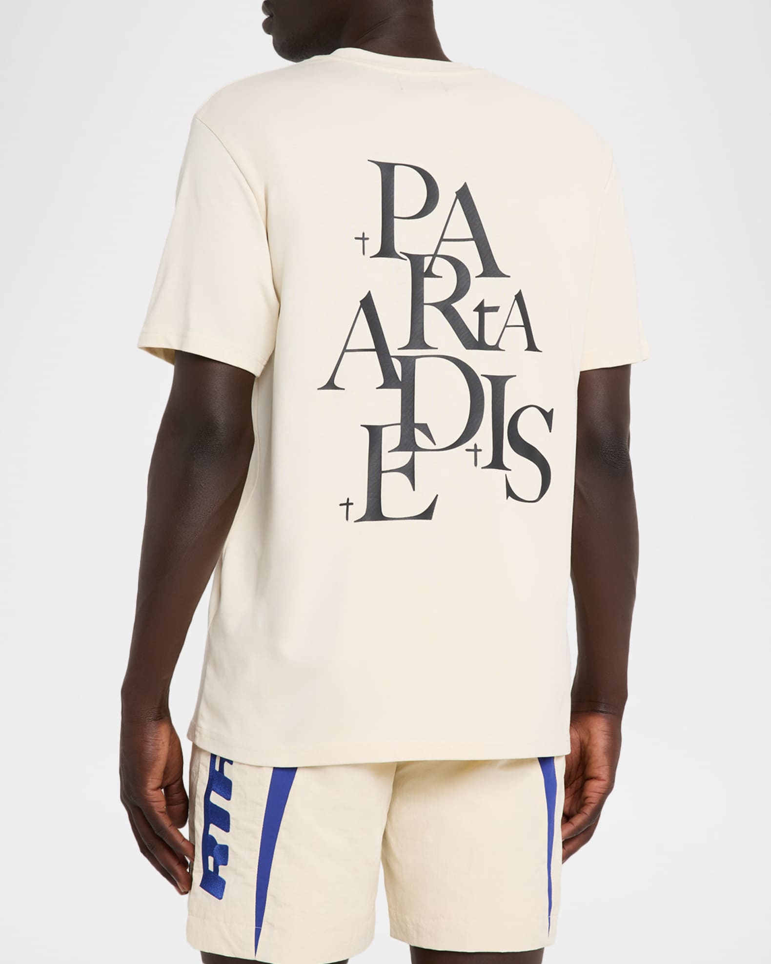 RTA Men's Liam Typography Oversized T-Shirt | Neiman Marcus