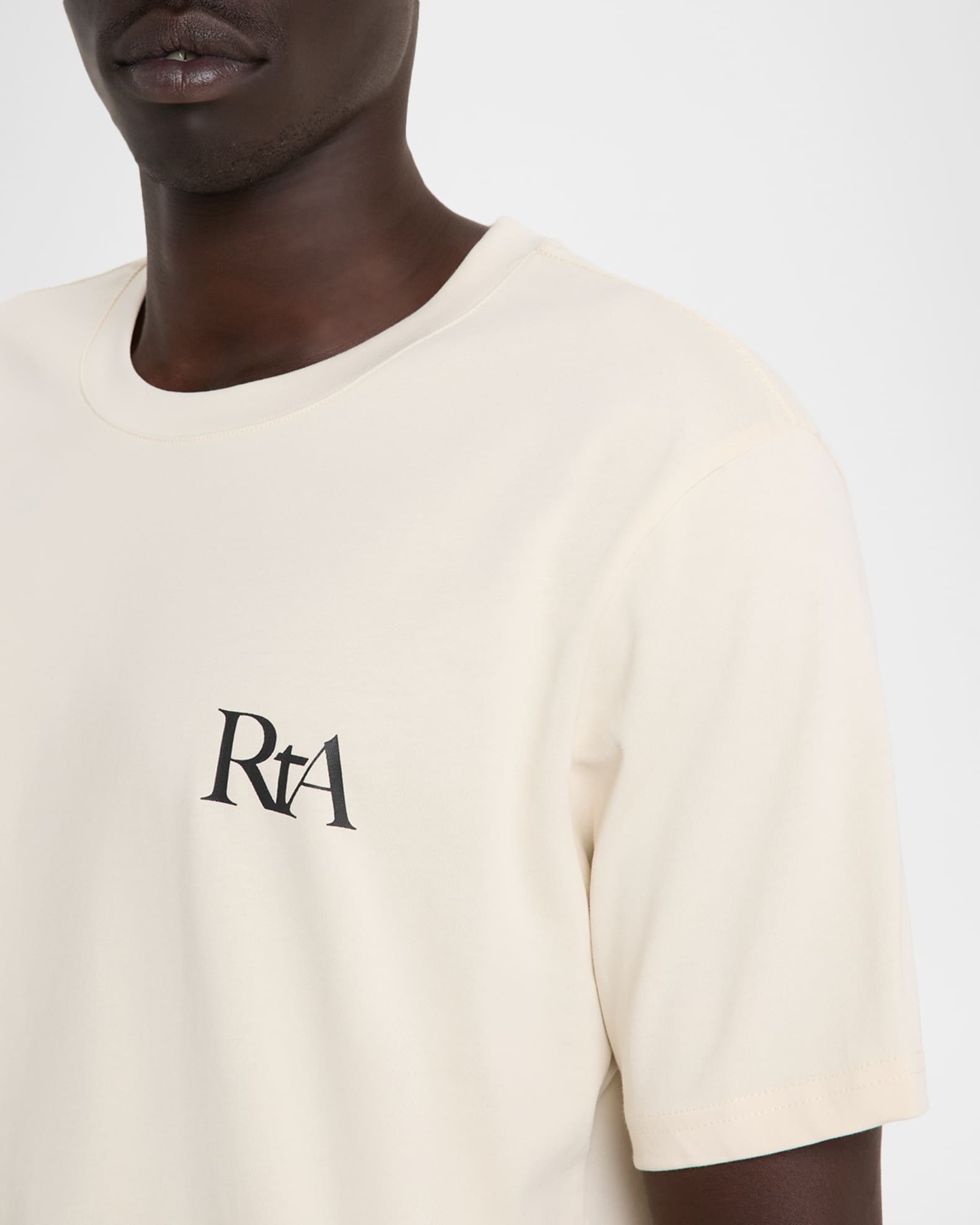 RTA Men's Liam Typography Oversized T-Shirt | Neiman Marcus