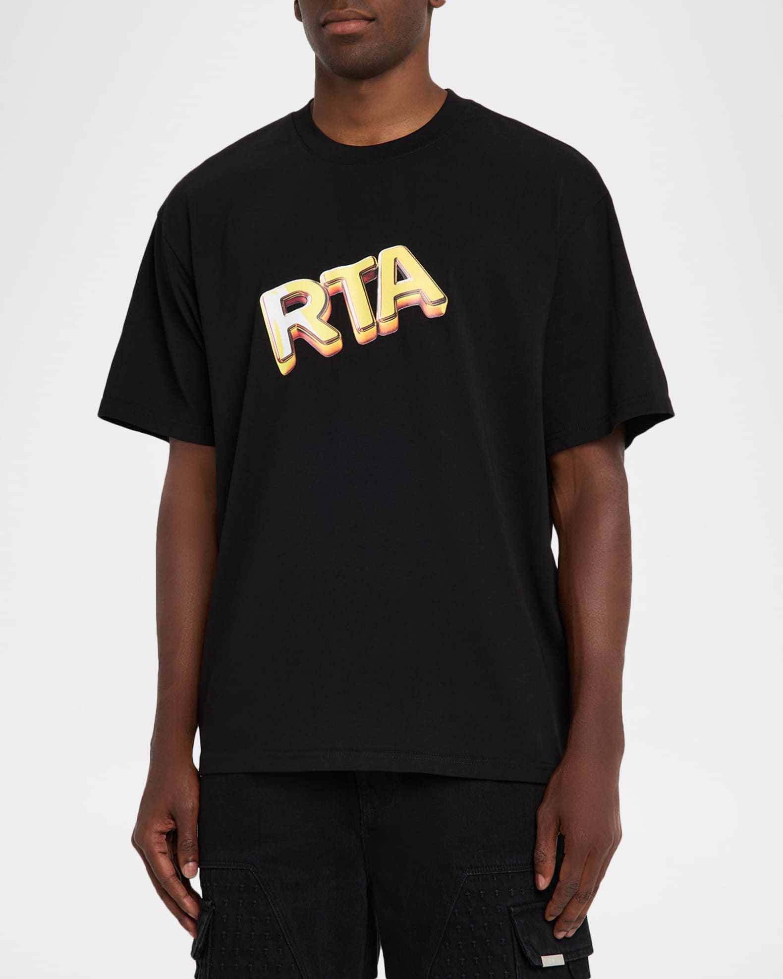 RTA Men's Colin Logo Graphic T-Shirt | Neiman Marcus