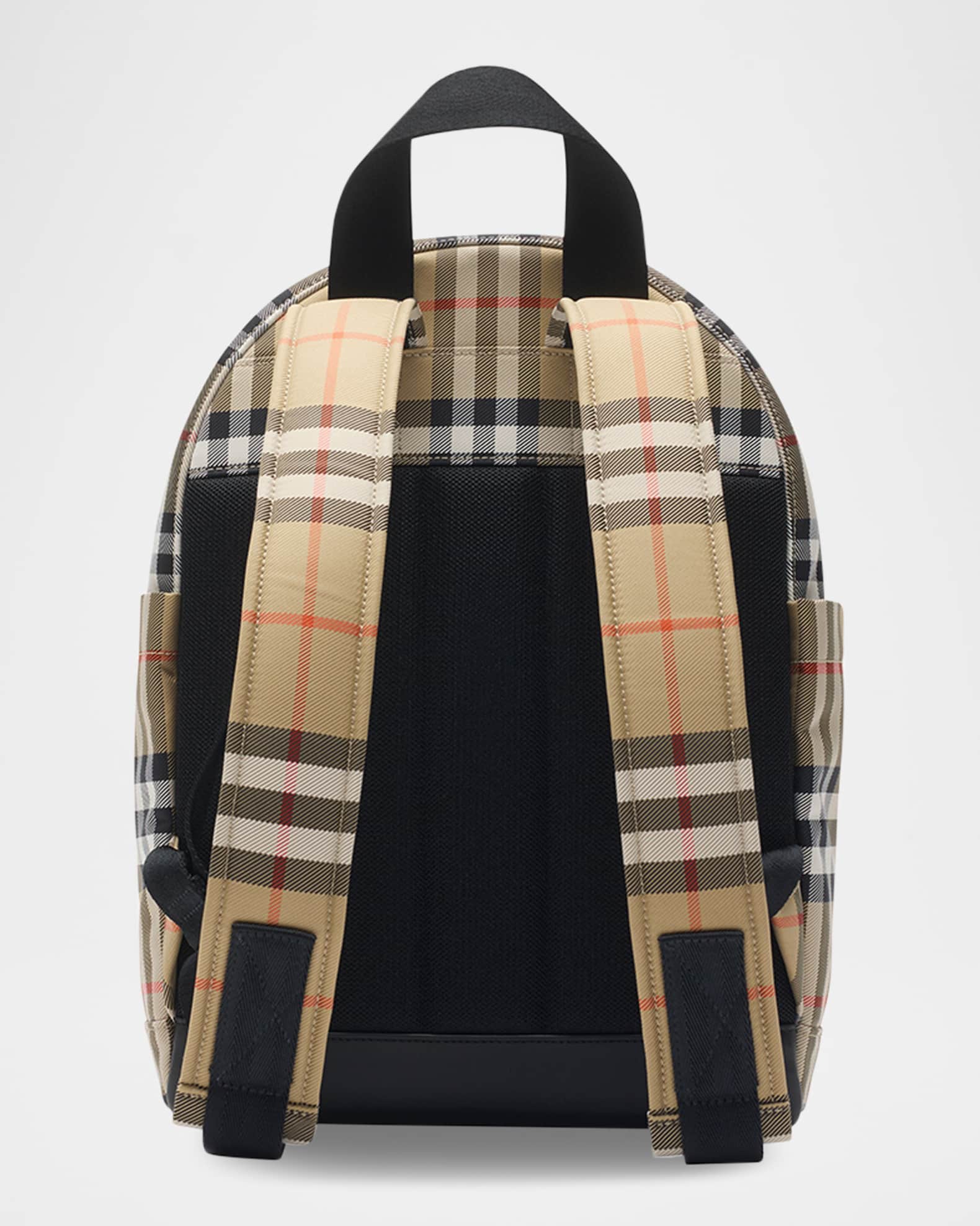 Burberry Kid's Huey Medium Check Backpack | Neiman Marcus