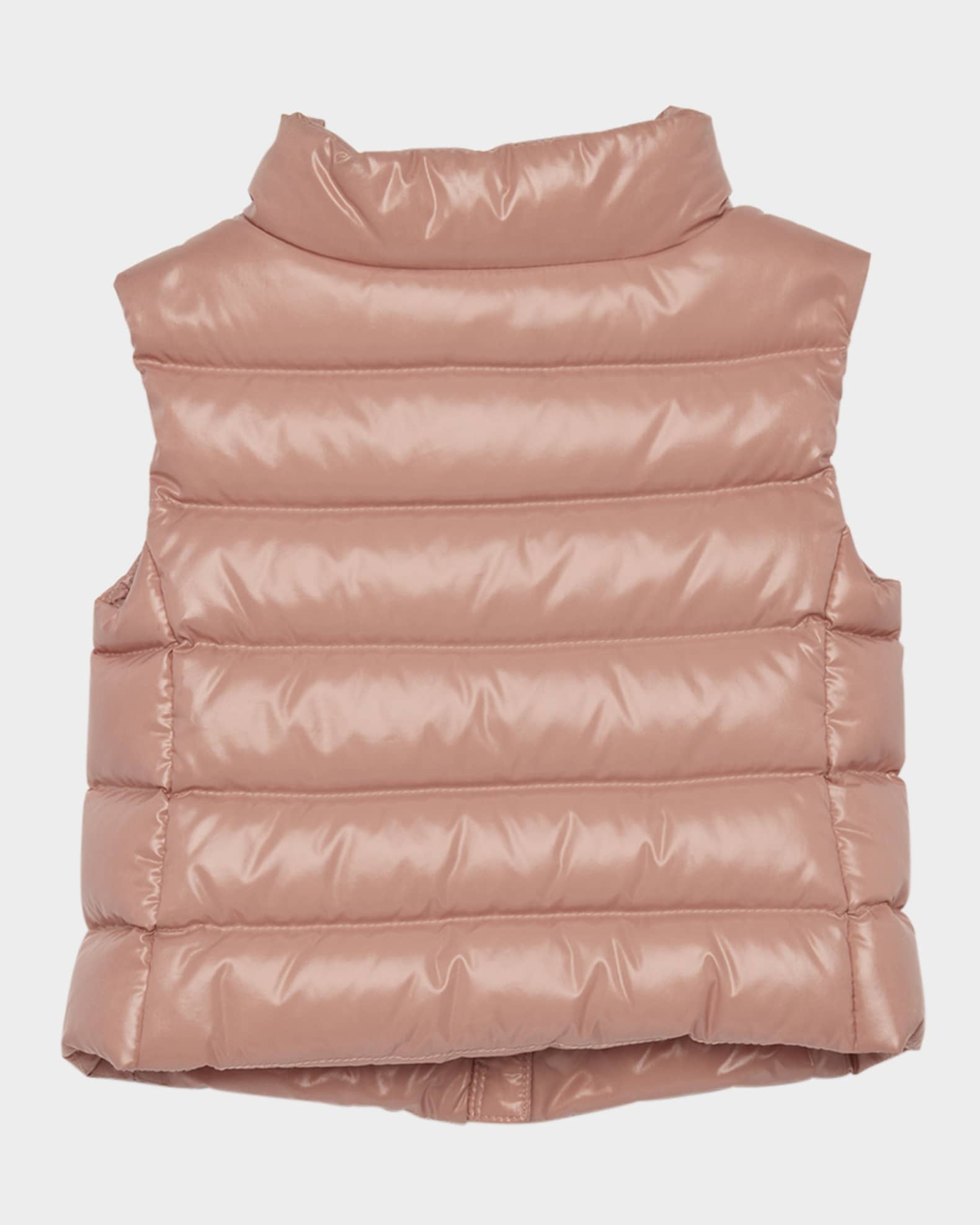 Moncler Girl's Ghany Down Vest, Size 1M-3 | Neiman Marcus