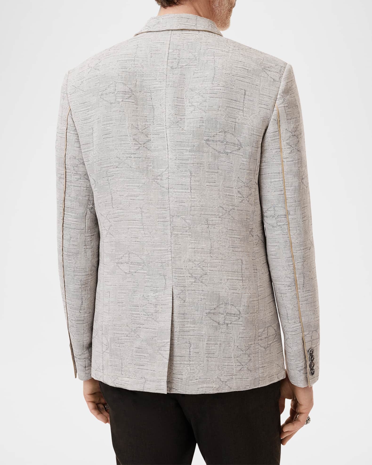 John Varvatos Men's Ollie Allover Symbol Sport Coat | Neiman Marcus