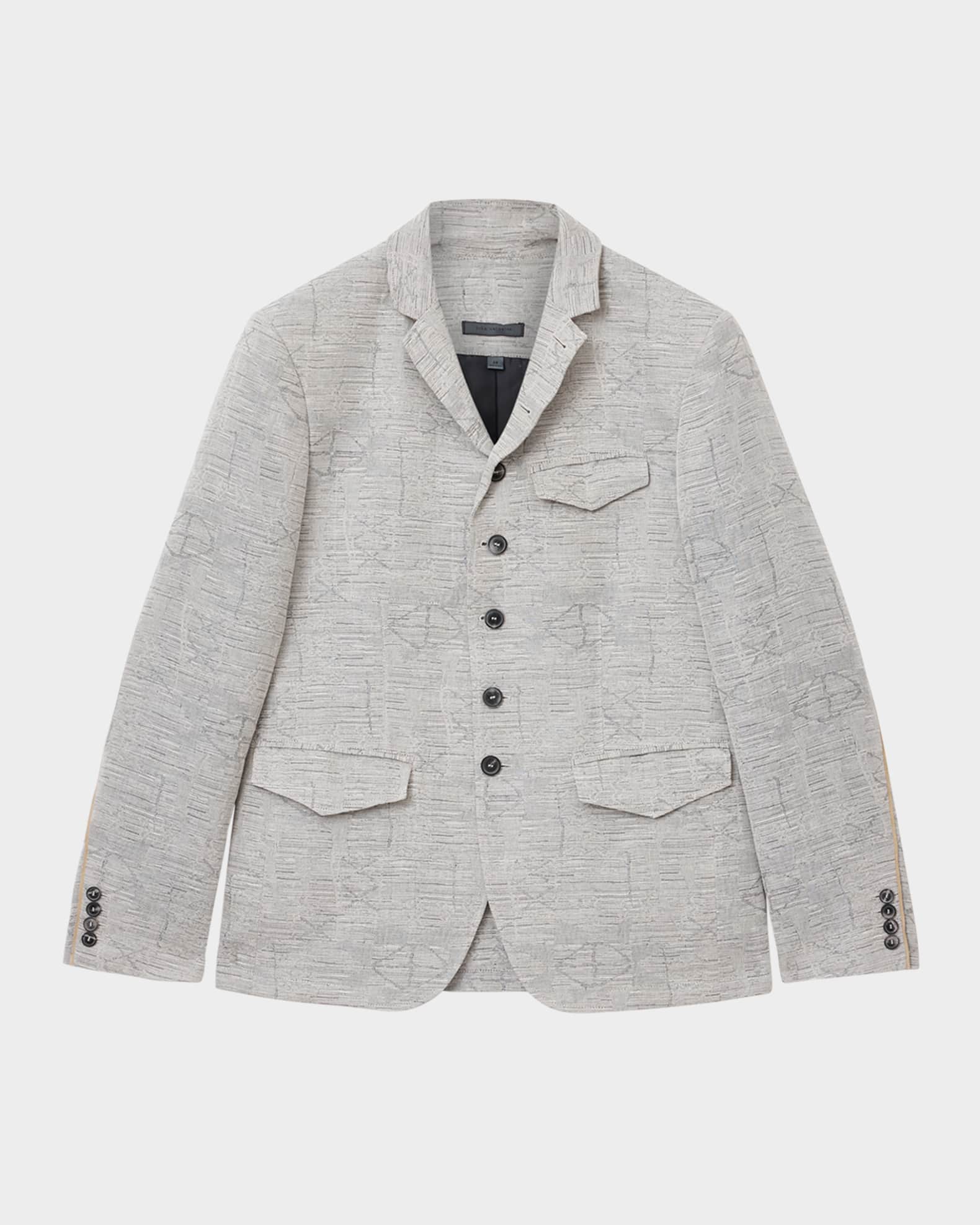 John Varvatos Men's Ollie Allover Symbol Sport Coat | Neiman Marcus