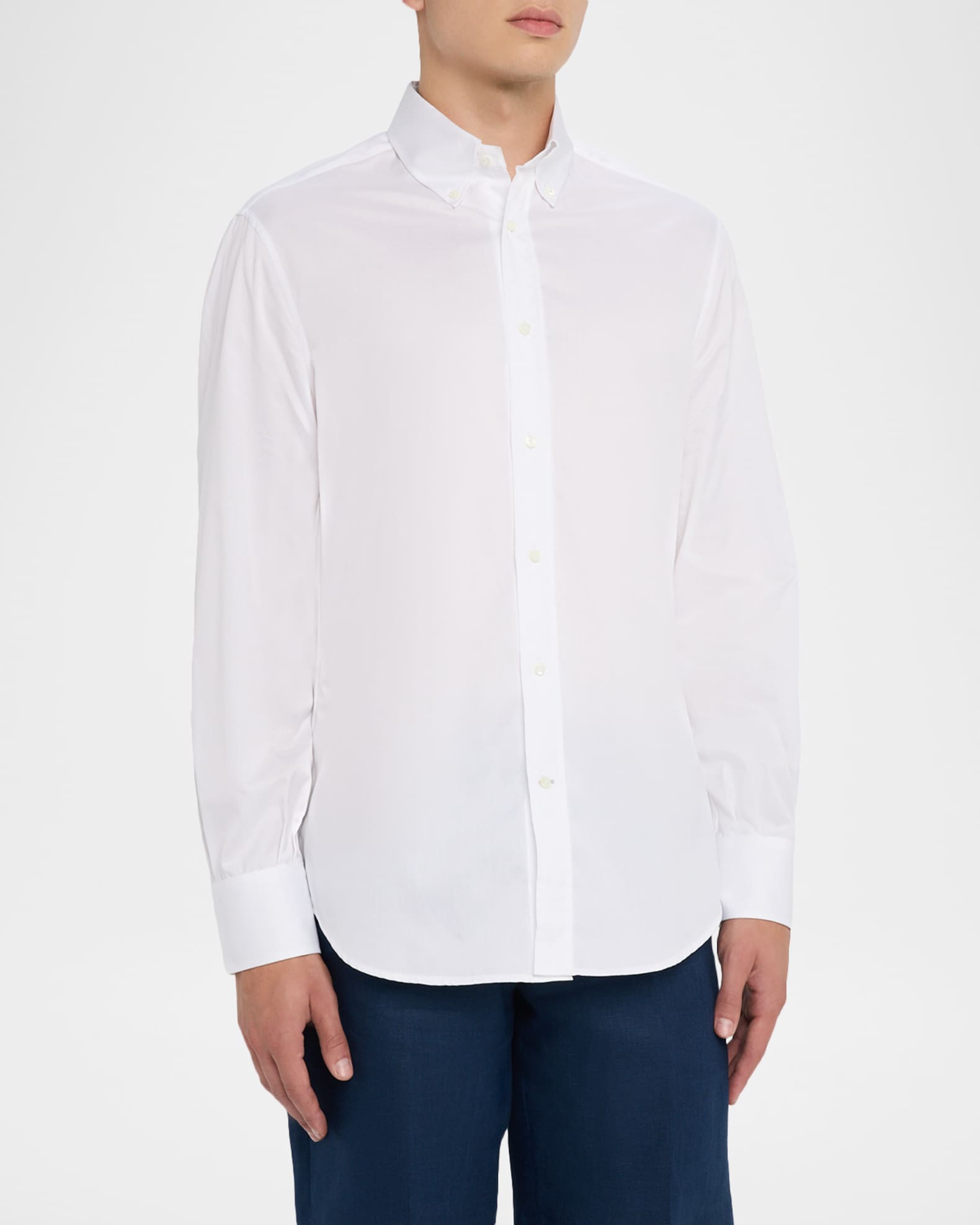 Brunello Cucinelli Men's Twill Classic Fit Button-Down Shirt | Neiman ...
