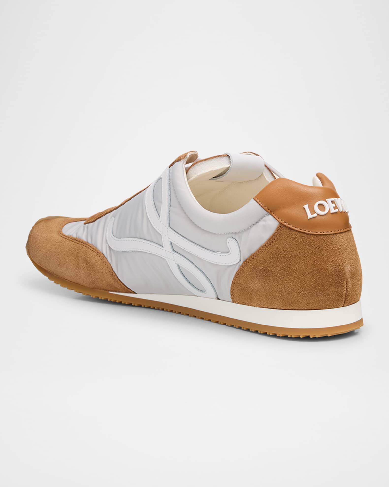 Loewe Men's Ballet Runner 2.0 Leather Sneakers | Neiman Marcus