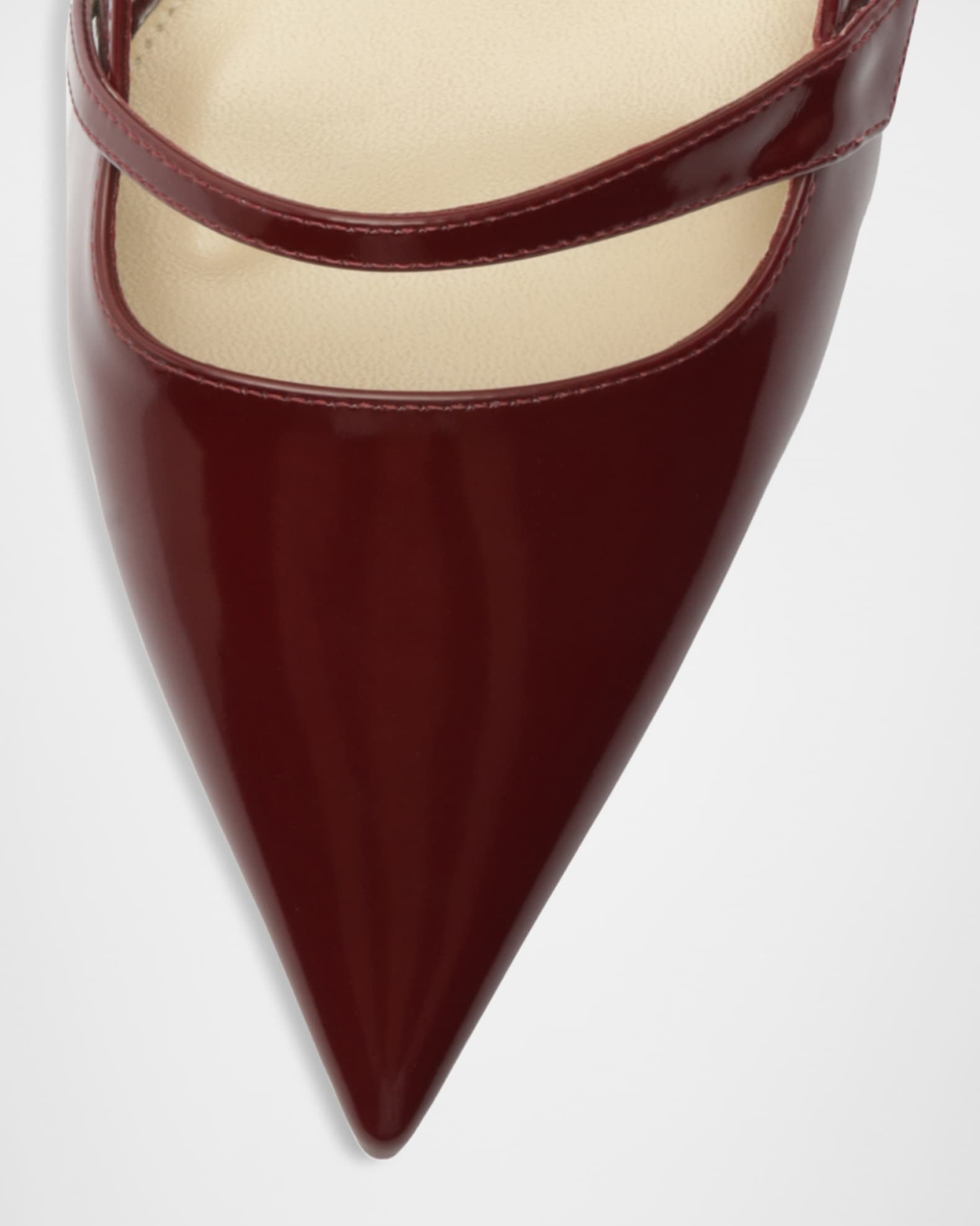 Alexandre Birman Tita Shiny Leather Mary Jane Pumps | Neiman Marcus