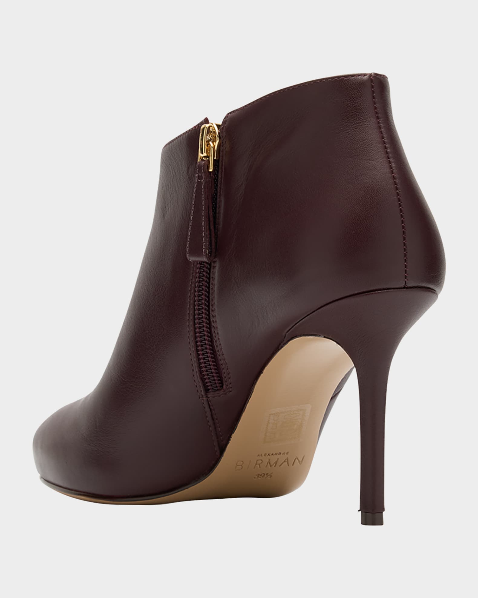 Alexandre Birman Prim Leather Booties | Neiman Marcus