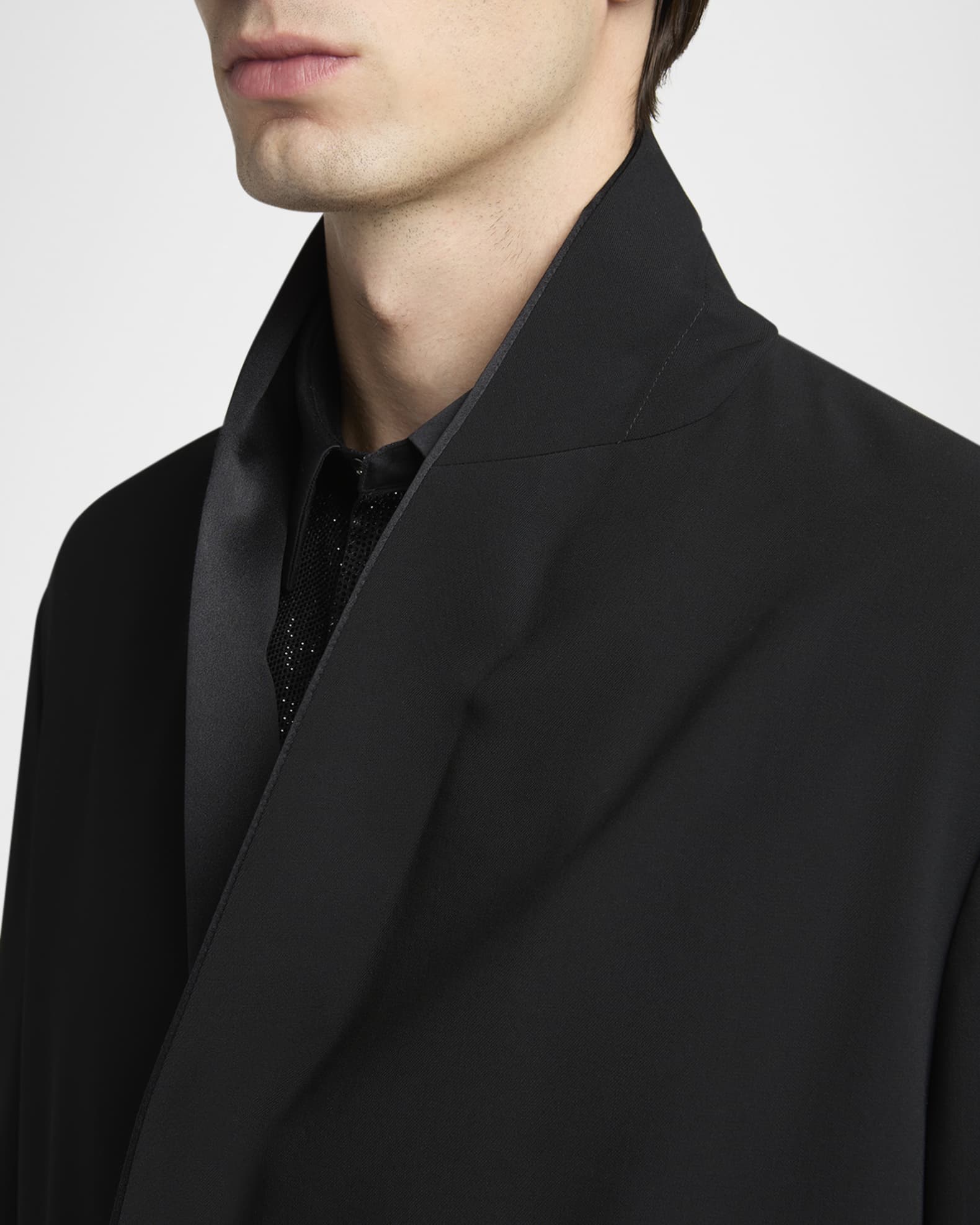 Giorgio Armani Men's Oversized Double-Breasted Wool Tuxedo Set | Neiman ...