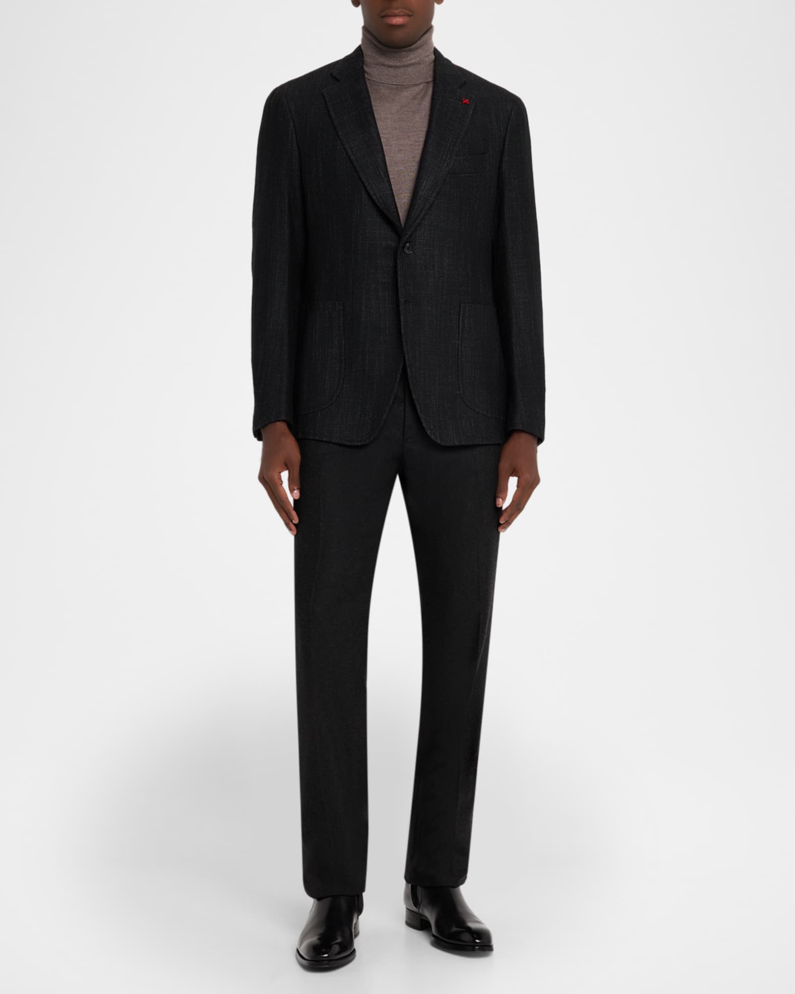 Isaia Men's Woven Textured Blazer | Neiman Marcus