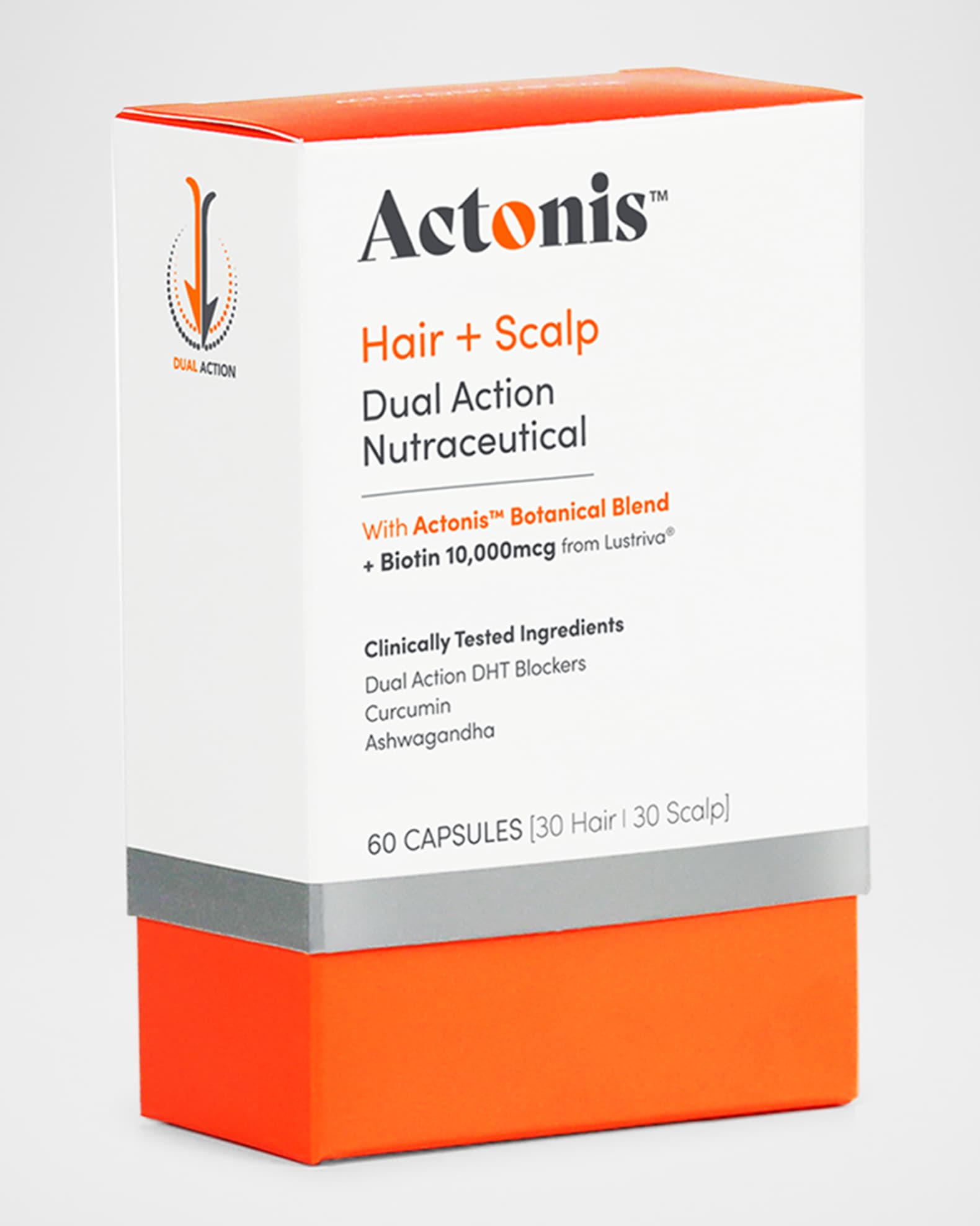 Hairmax Actonis Hair & Scalp Dual Action Supplements, 60 Capsules | Neiman Marcus