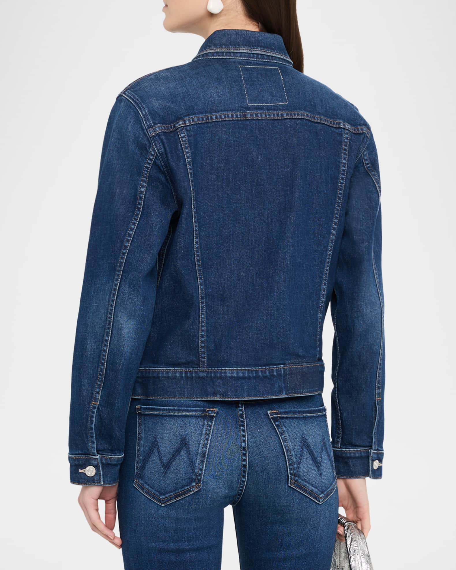 MOTHER The Bruiser Denim Jacket | Neiman Marcus