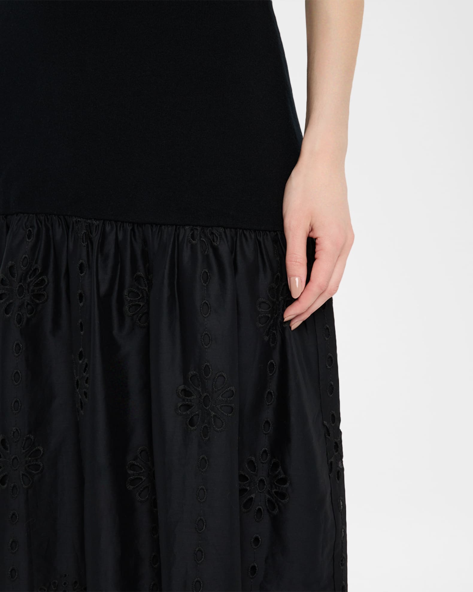 Rails Lavina Embroidered Drop-Waist Maxi Dress | Neiman Marcus