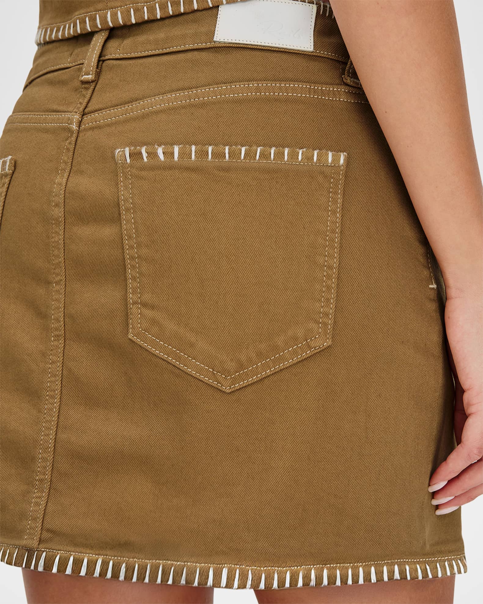 Rails Laurel Embroidered Mini Skirt | Neiman Marcus