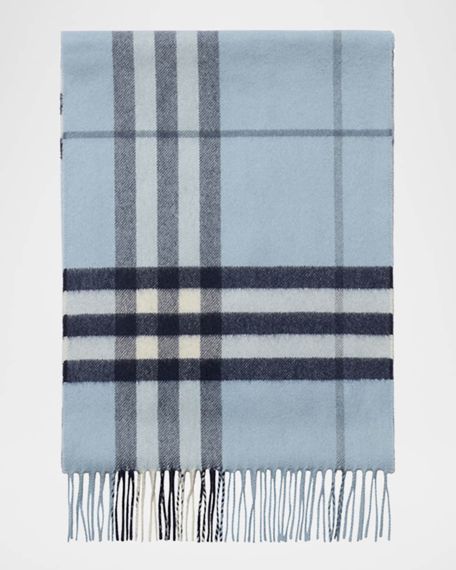 Burberry Giant Check Cashmere Scarf | Neiman Marcus