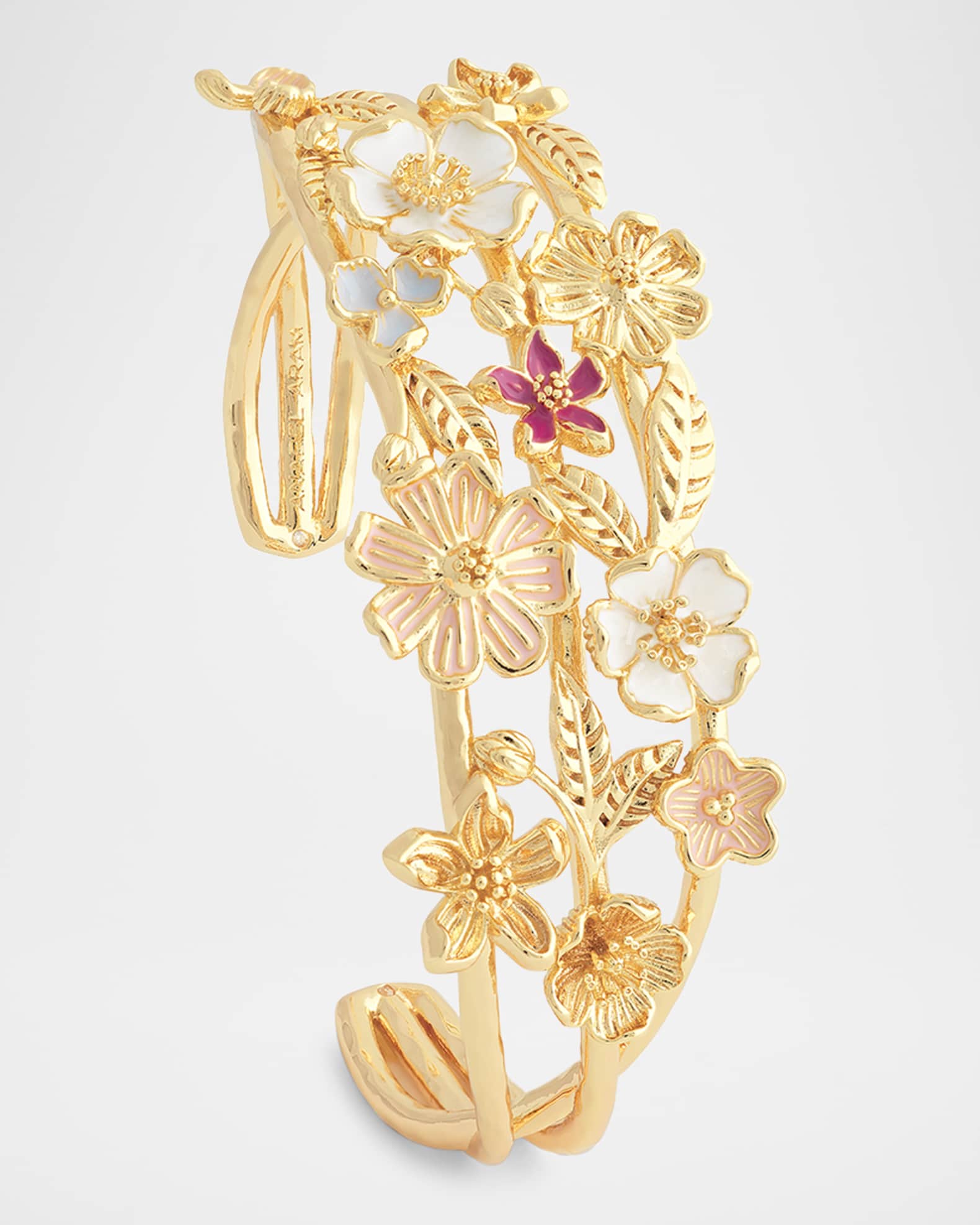 Anabel Aram Jewelry Wildflowers Bangle Bracelet | Neiman Marcus
