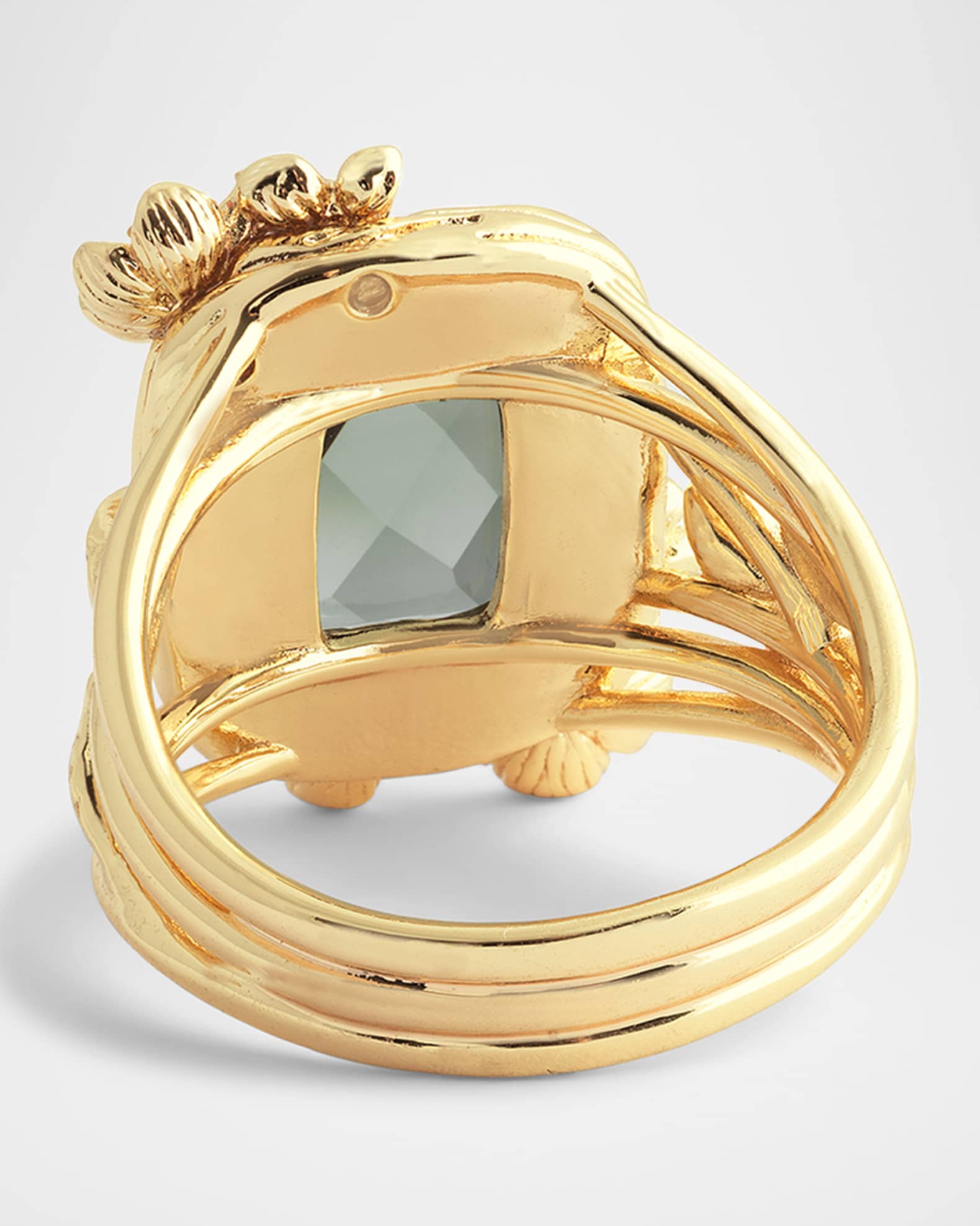 Anabel Aram Jewelry Wildflowers Stone Statement Ring | Neiman Marcus