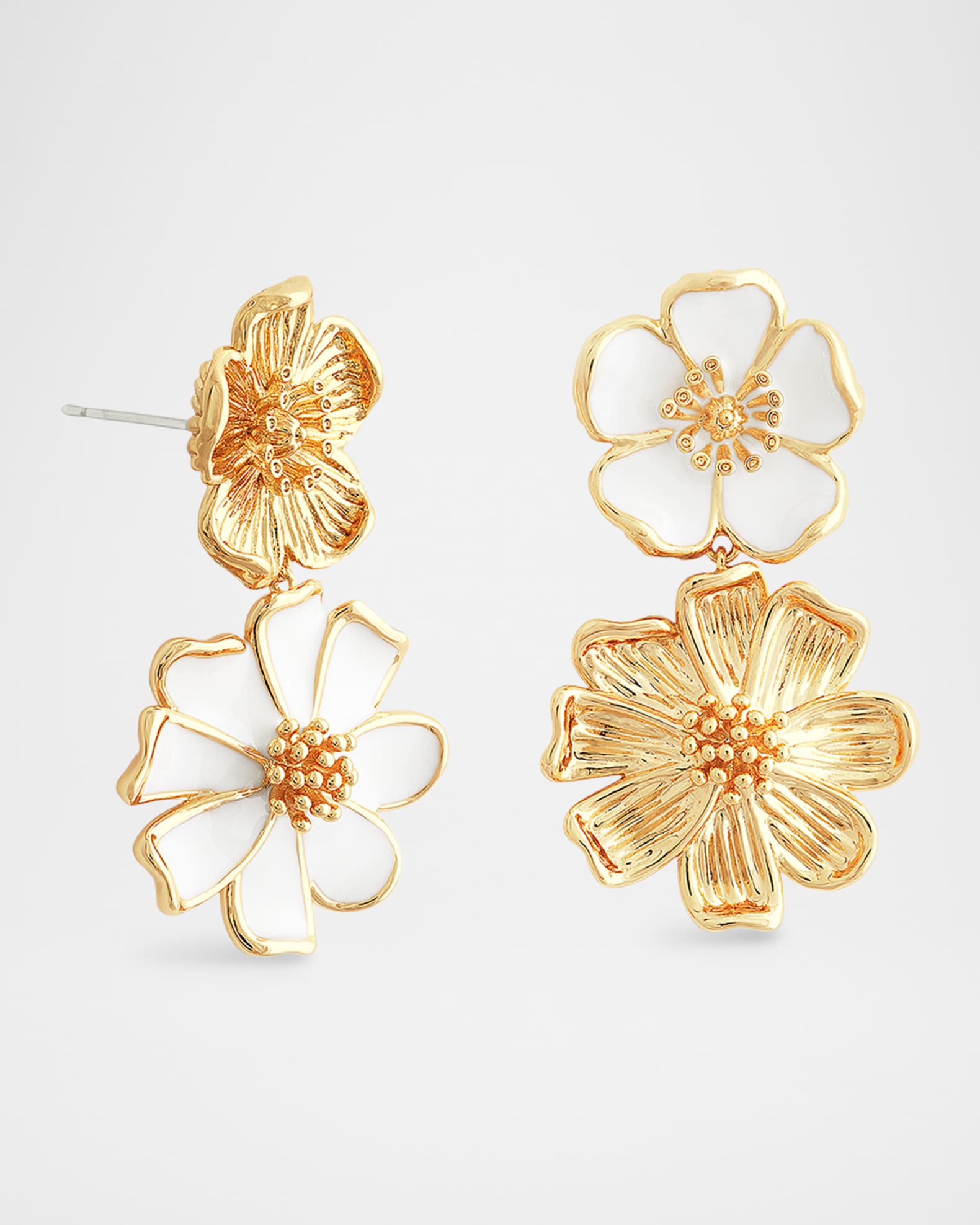 Anabel Aram Jewelry Wildflowers Mixed Drop Earrings | Neiman Marcus