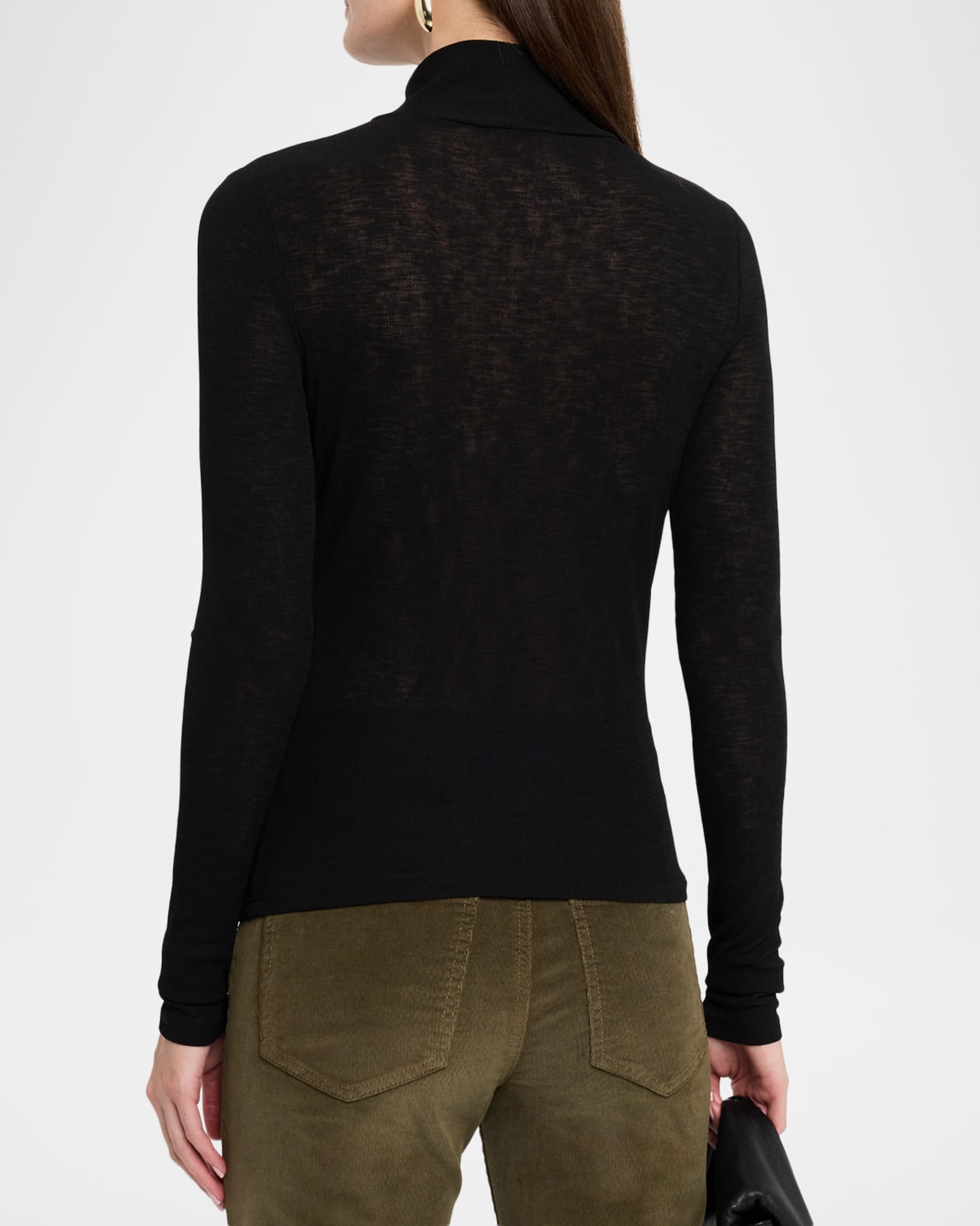 Veronica Beard Wyeth Knit Turtleneck | Neiman Marcus