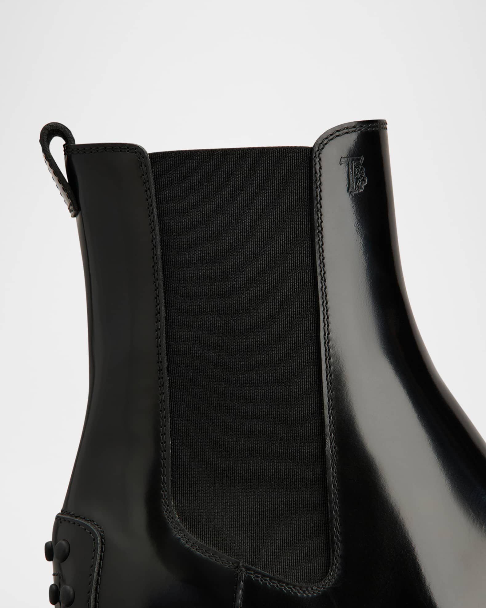 Tod's Janeiro Gomma Leather Chelsea Boots | Neiman Marcus