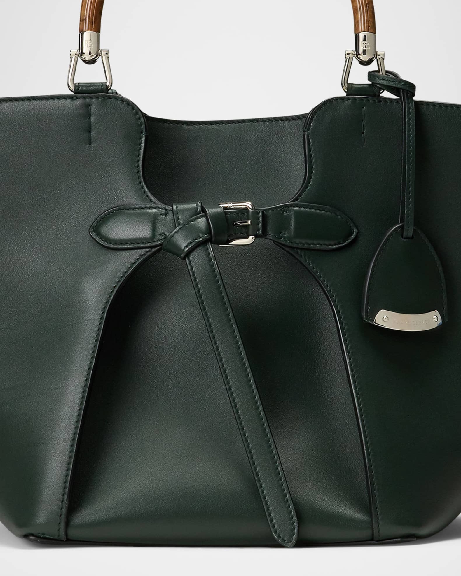Ralph Lauren Collection The Ralph Calfskin Leather Tote Bag | Neiman Marcus