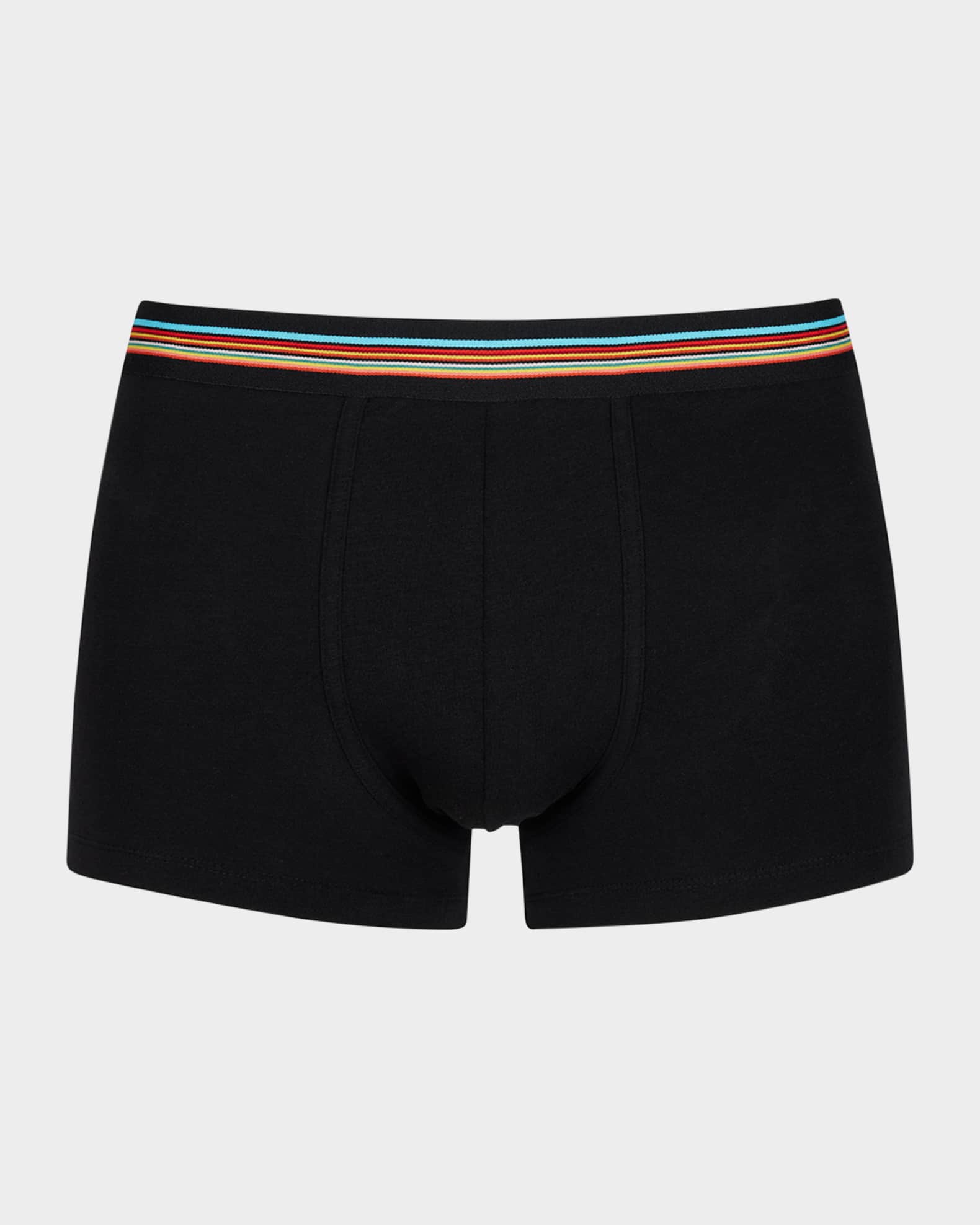 Paul Smith Men's Signature Trim Waistband Multicolor 3-Pack Boxer ...