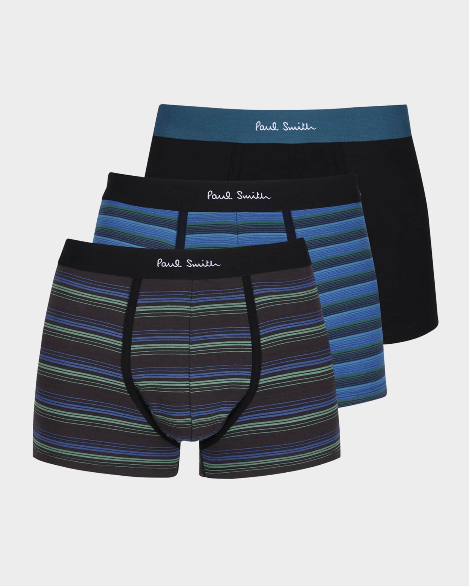 Paul Smith Men's Signature Stripe Mix 3-Pack Boxer Briefs | Neiman Marcus