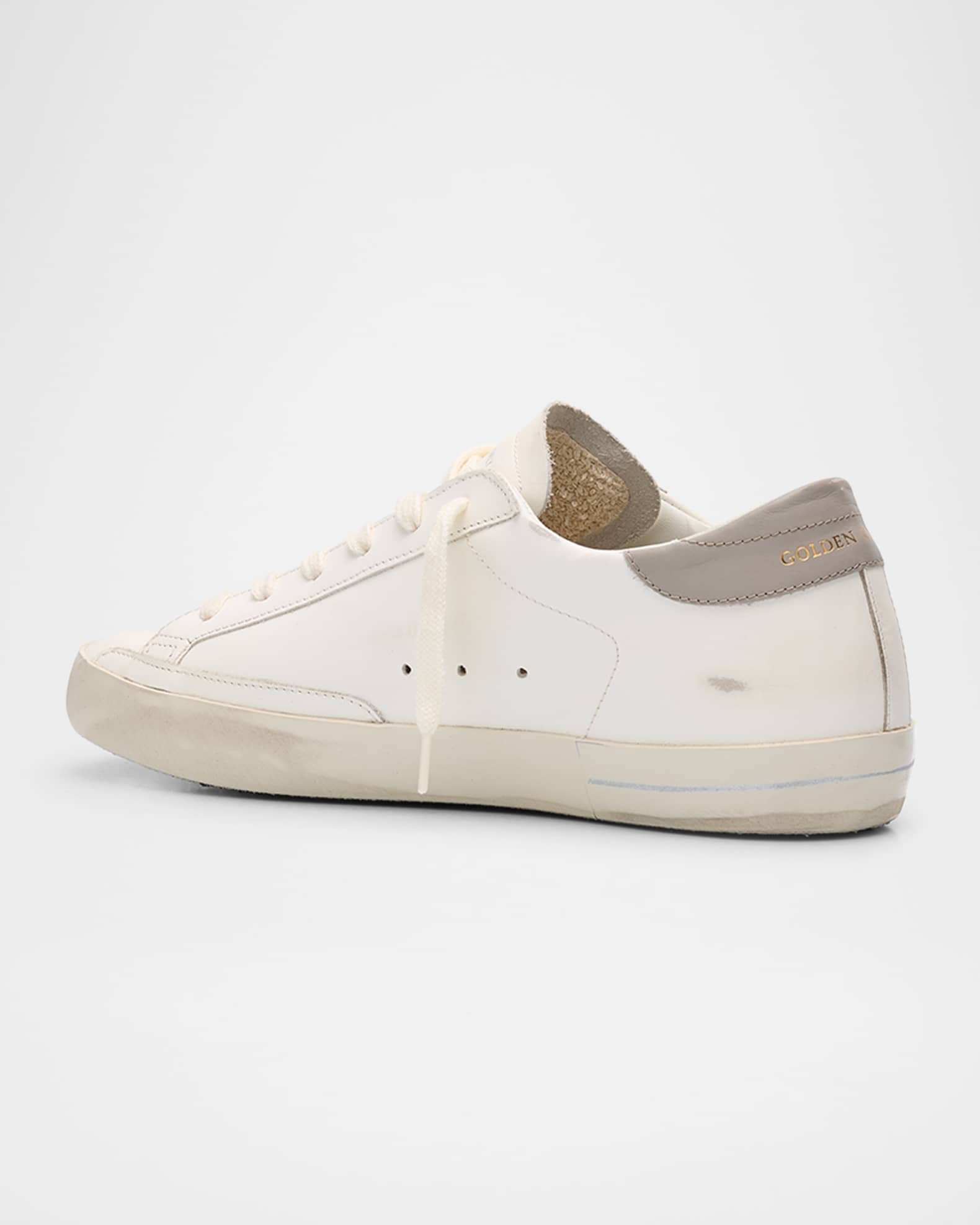 Golden Goose Super-Star Low-Top Leather Sneakers | Neiman Marcus