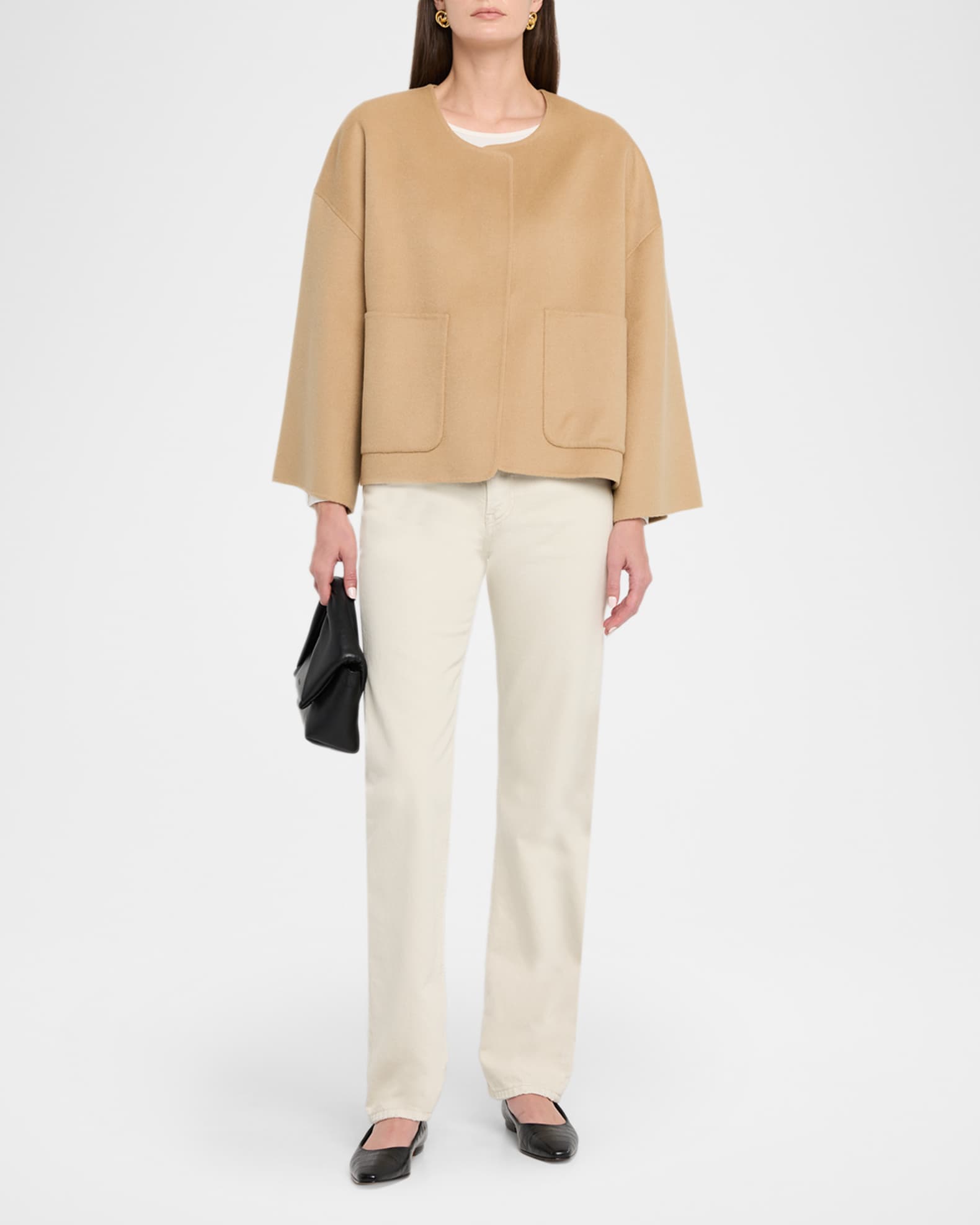 By Malene Birger Jacquie Wool Jacket | Neiman Marcus