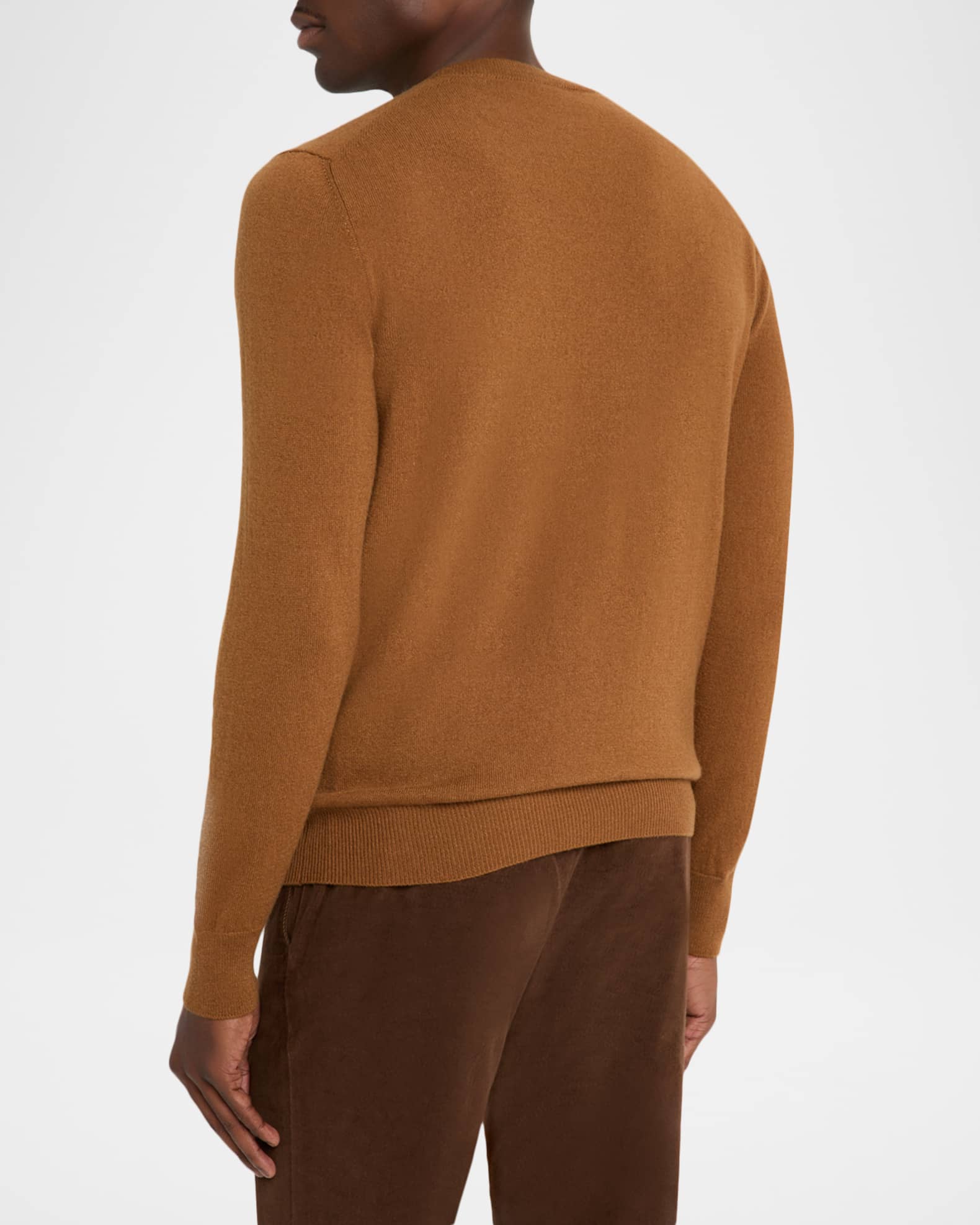 Isaia Men's Classic-Fit Cashmere Crewneck Sweater | Neiman Marcus
