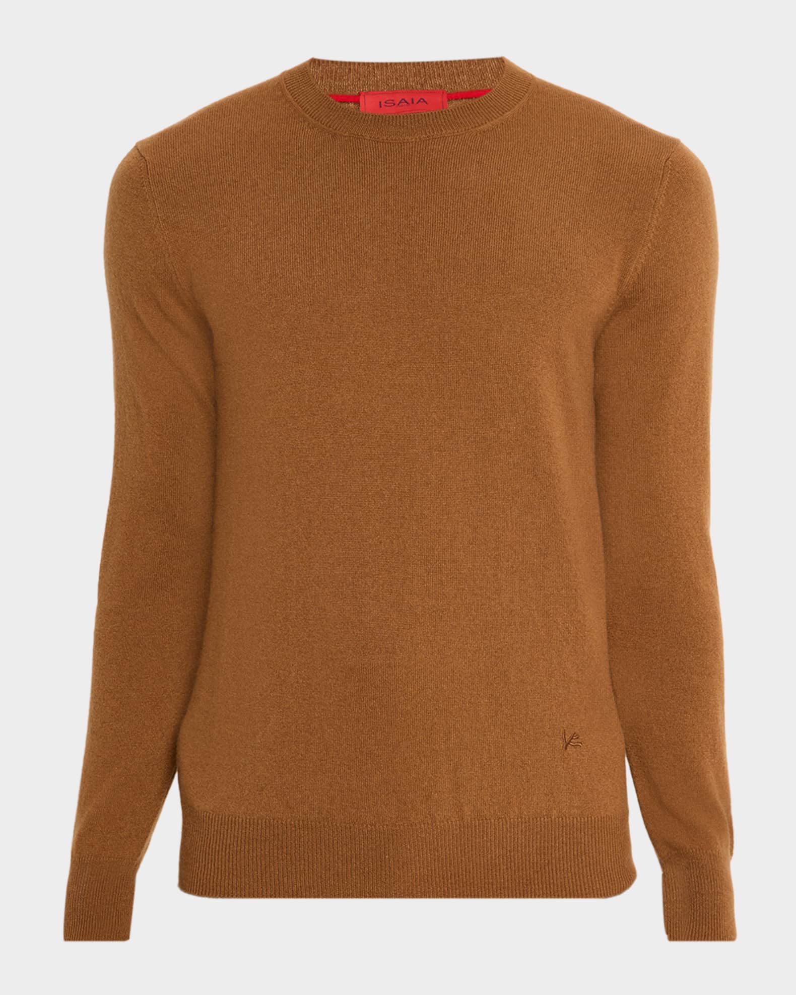 Isaia Men's Classic-Fit Cashmere Crewneck Sweater | Neiman Marcus