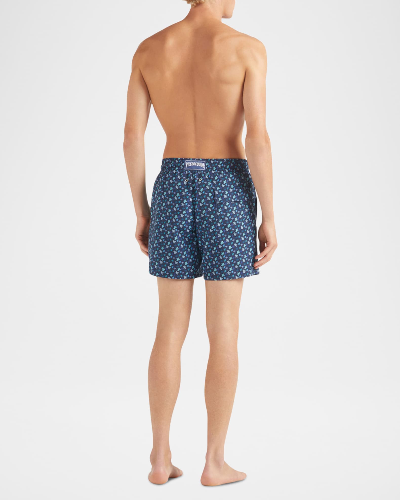 Vilebrequin Men's Micro-Turtle Swim Trunks | Neiman Marcus
