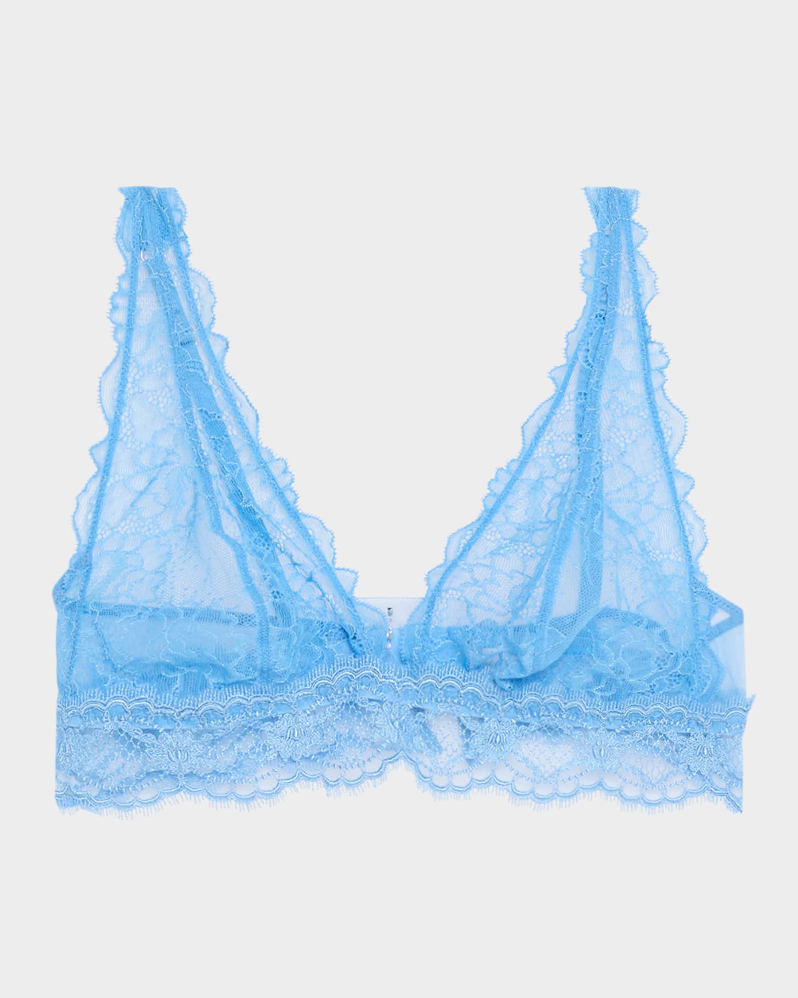 Lise Charmel Sublime En Dentelle Scalloped Lace Bralette | Neiman Marcus
