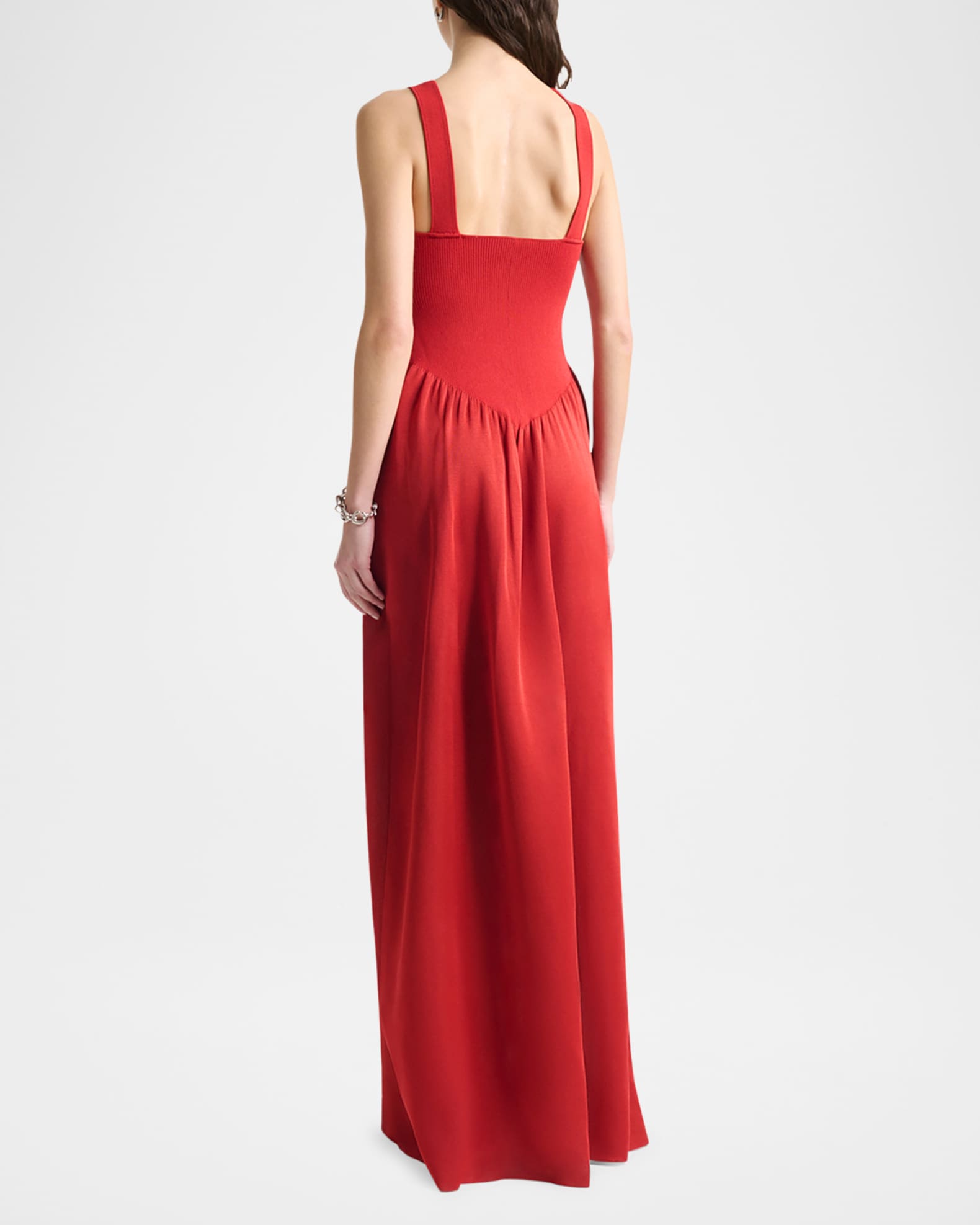 Altuzarra Lollie Plunging Drop-Waist Maxi Dress | Neiman Marcus