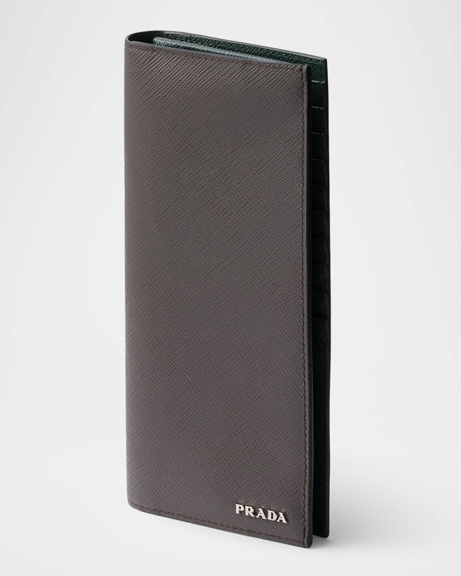 Prada Saffiano Leather Bifold Wallet | Neiman Marcus