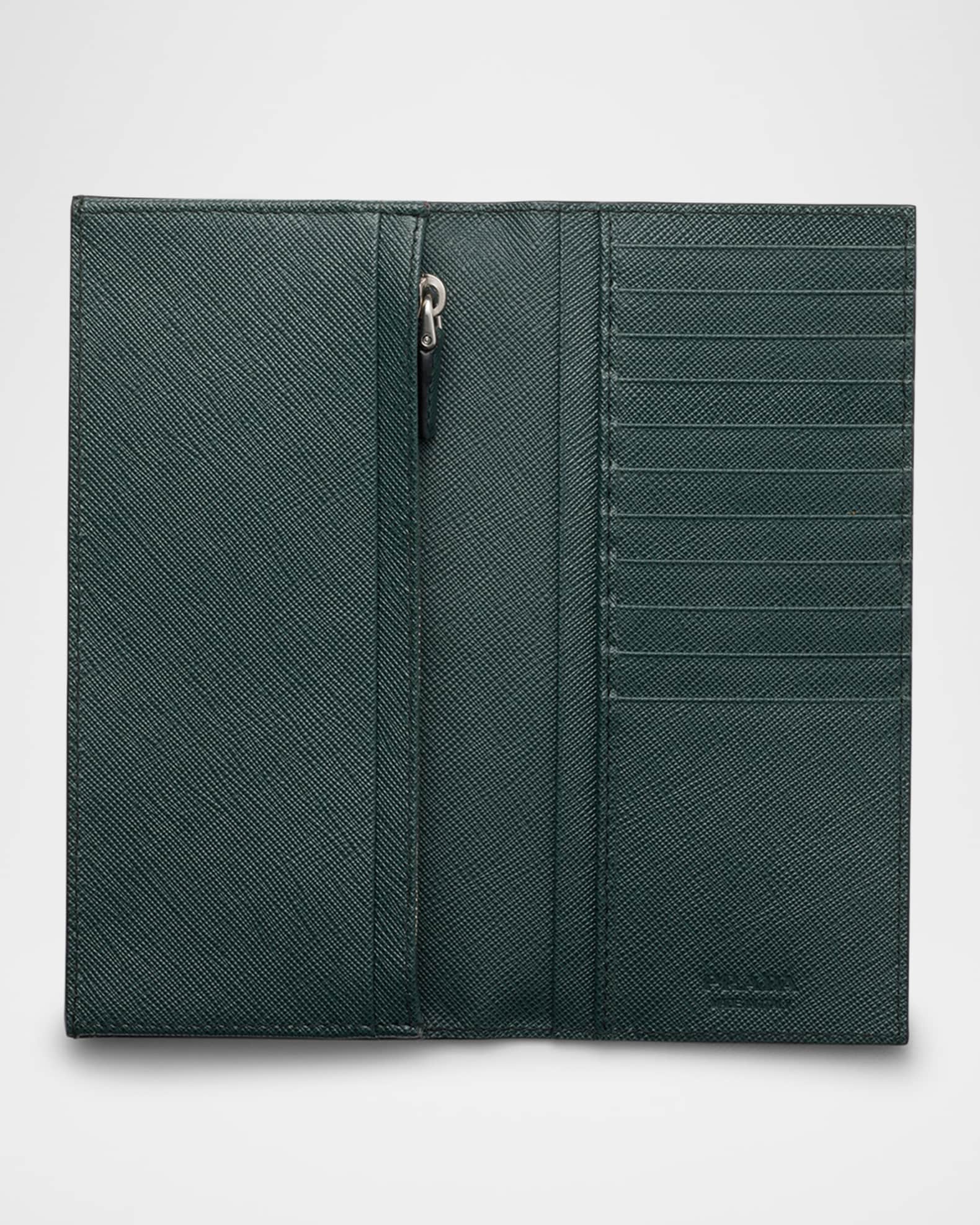 Prada Saffiano Leather Bifold Wallet | Neiman Marcus