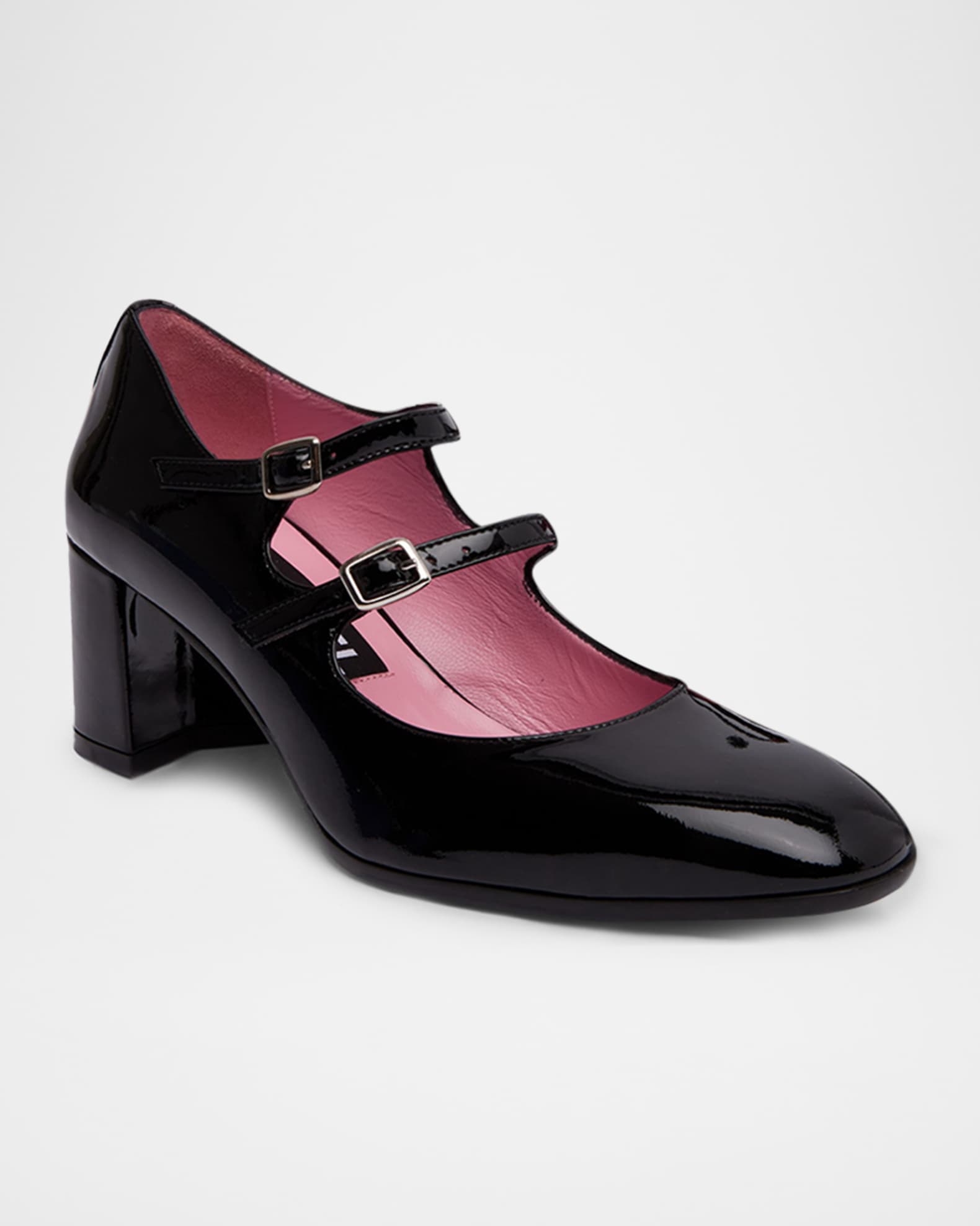 CAREL Alice Patent Leather Mary Jane Pumps | Neiman Marcus