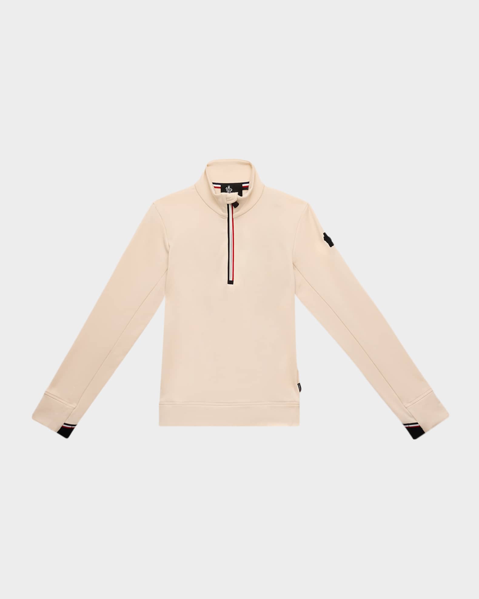 Moncler Grenoble Girl's Base Layer Polo-Neck Ski Top, Size 12-14 ...