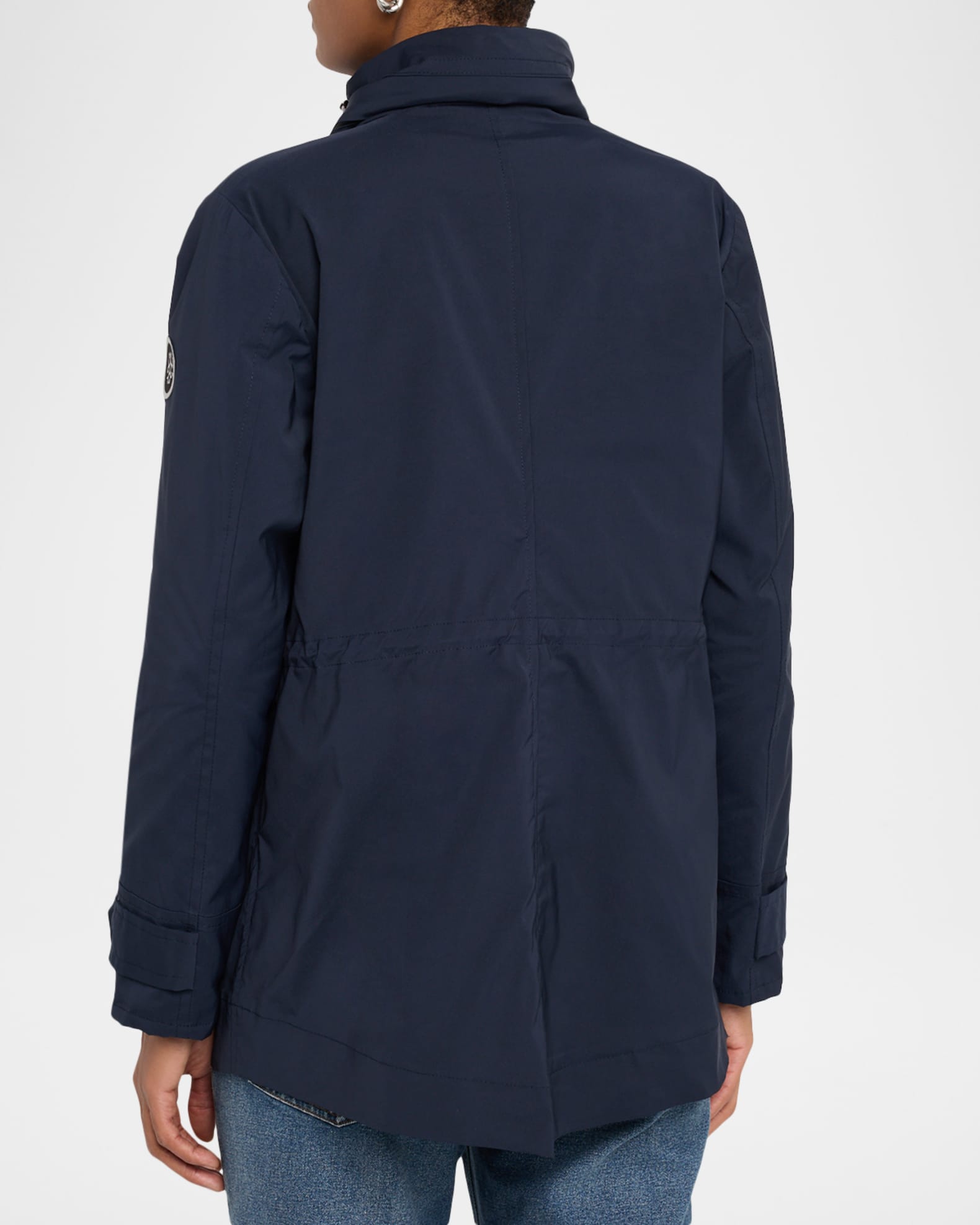 Gorski Lightweight Jacket With Concealed Hood | Neiman Marcus