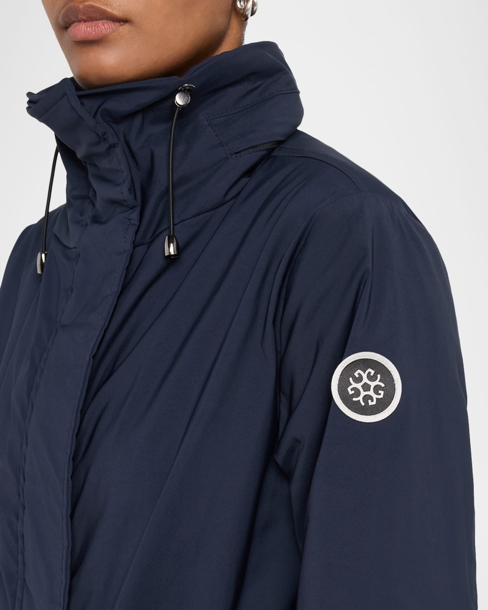 Gorski Lightweight Jacket With Concealed Hood | Neiman Marcus