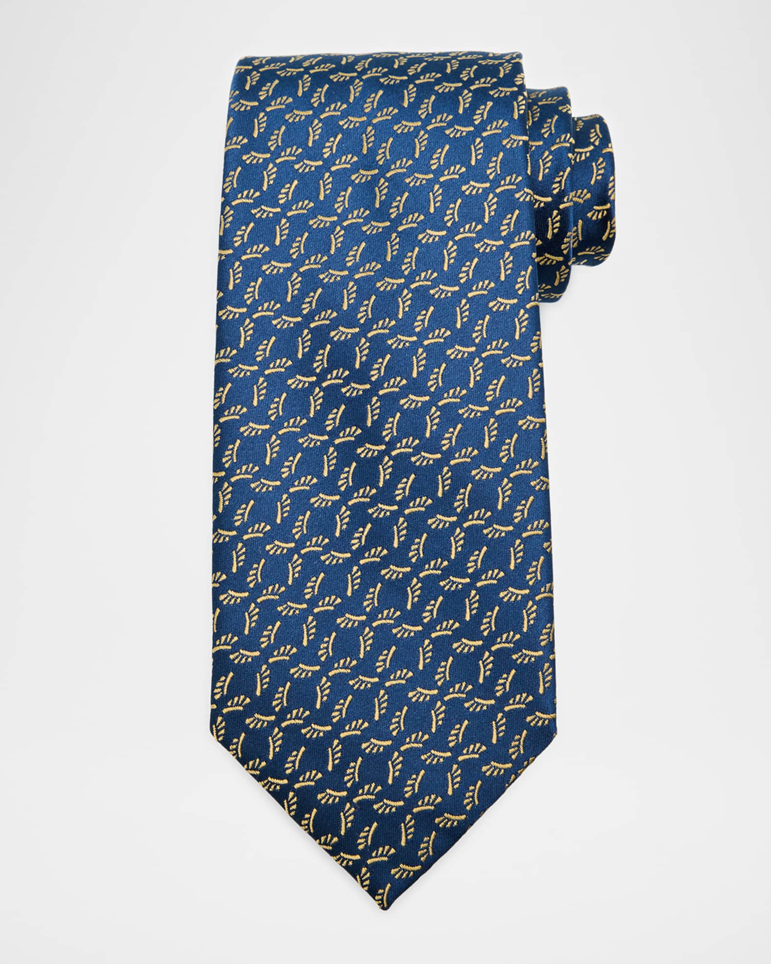 Charvet Men's Petite Tassel Silk Tie | Neiman Marcus