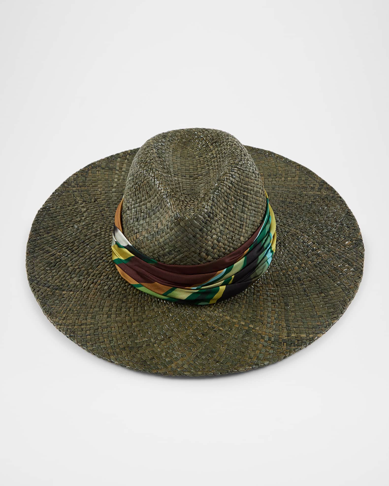 Eugenia Kim Emmanuelle Fine Raffia Fedora | Neiman Marcus