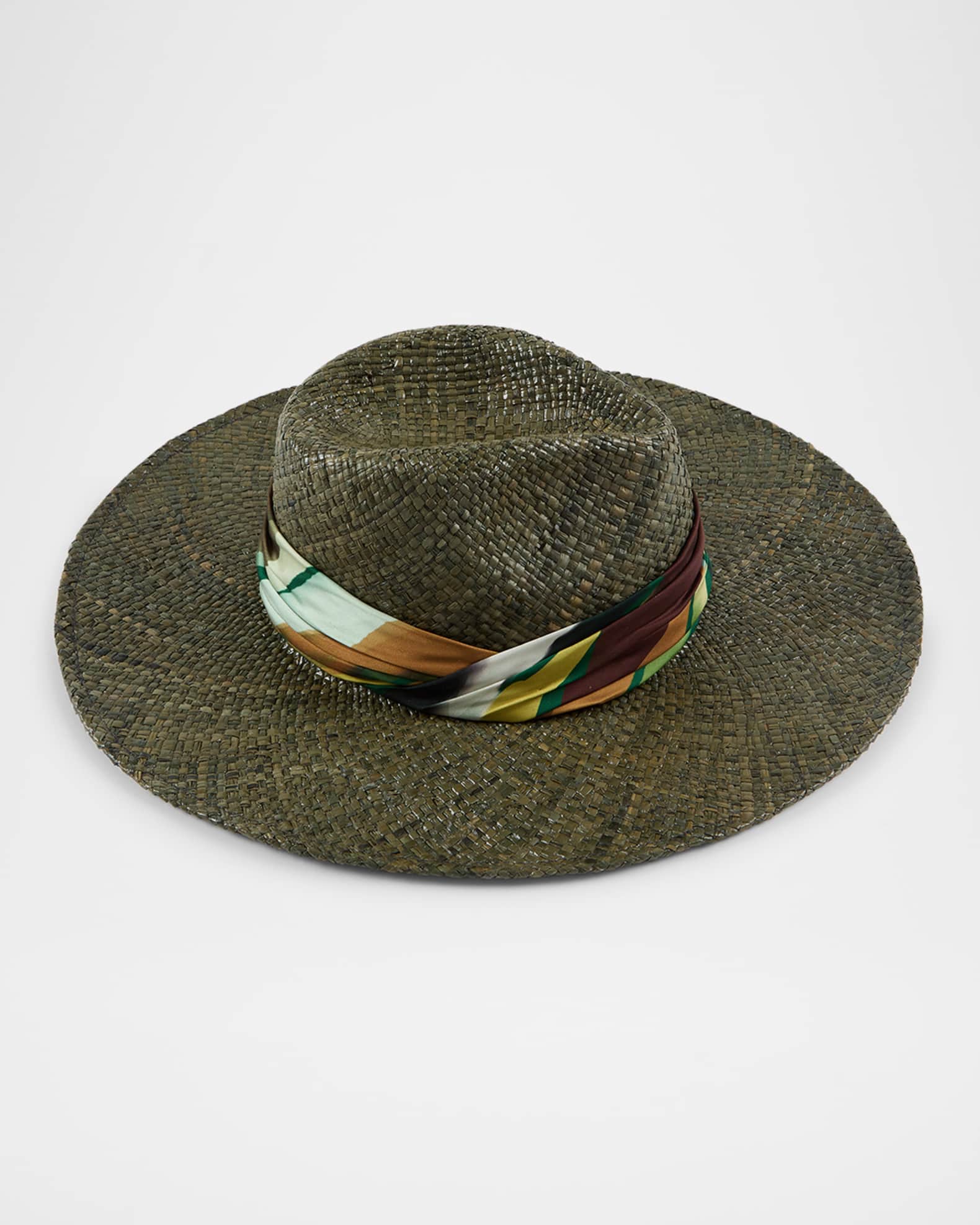 Eugenia Kim Emmanuelle Fine Raffia Fedora | Neiman Marcus