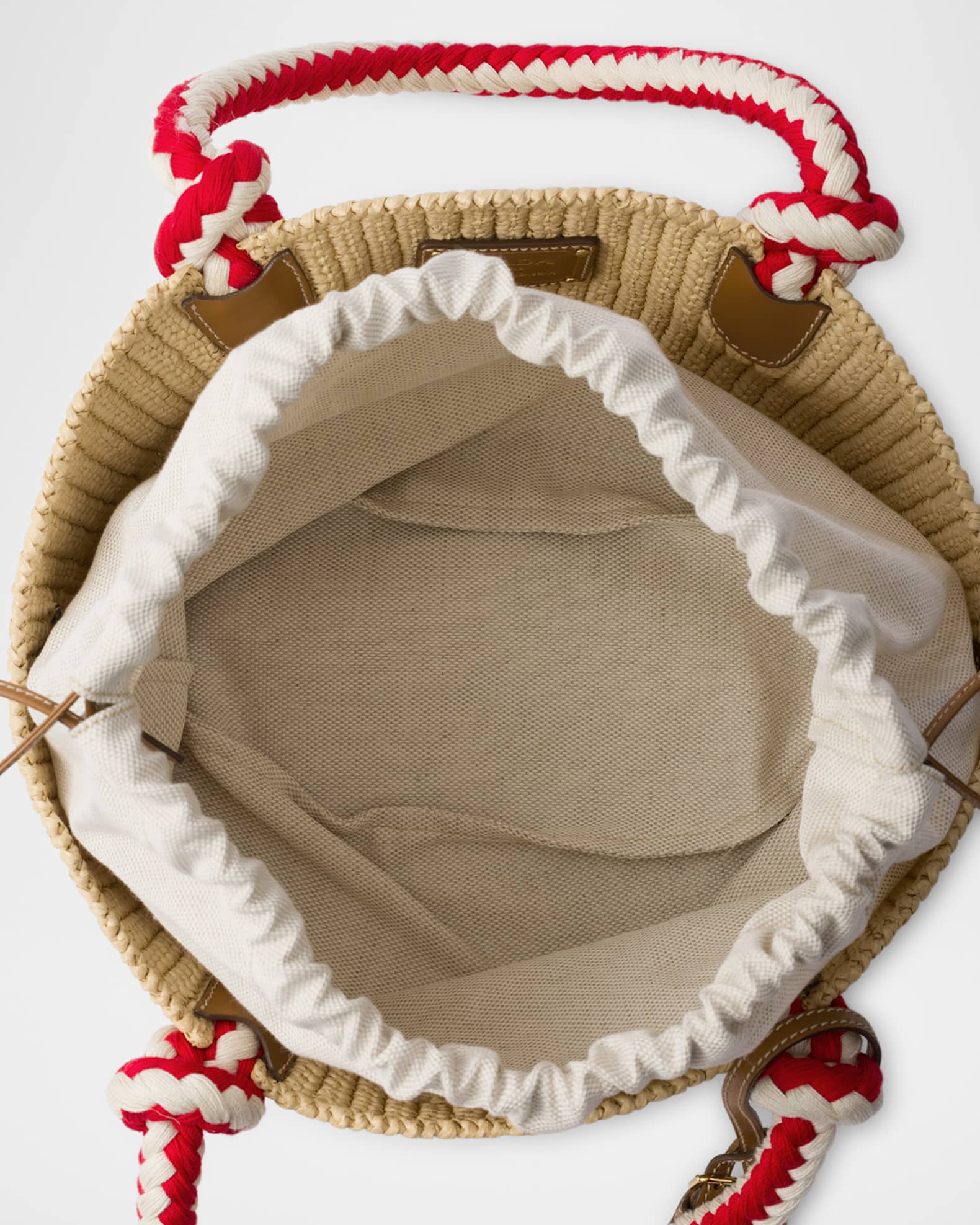 Prada Small Crochet Top-Handle Bag | Neiman Marcus