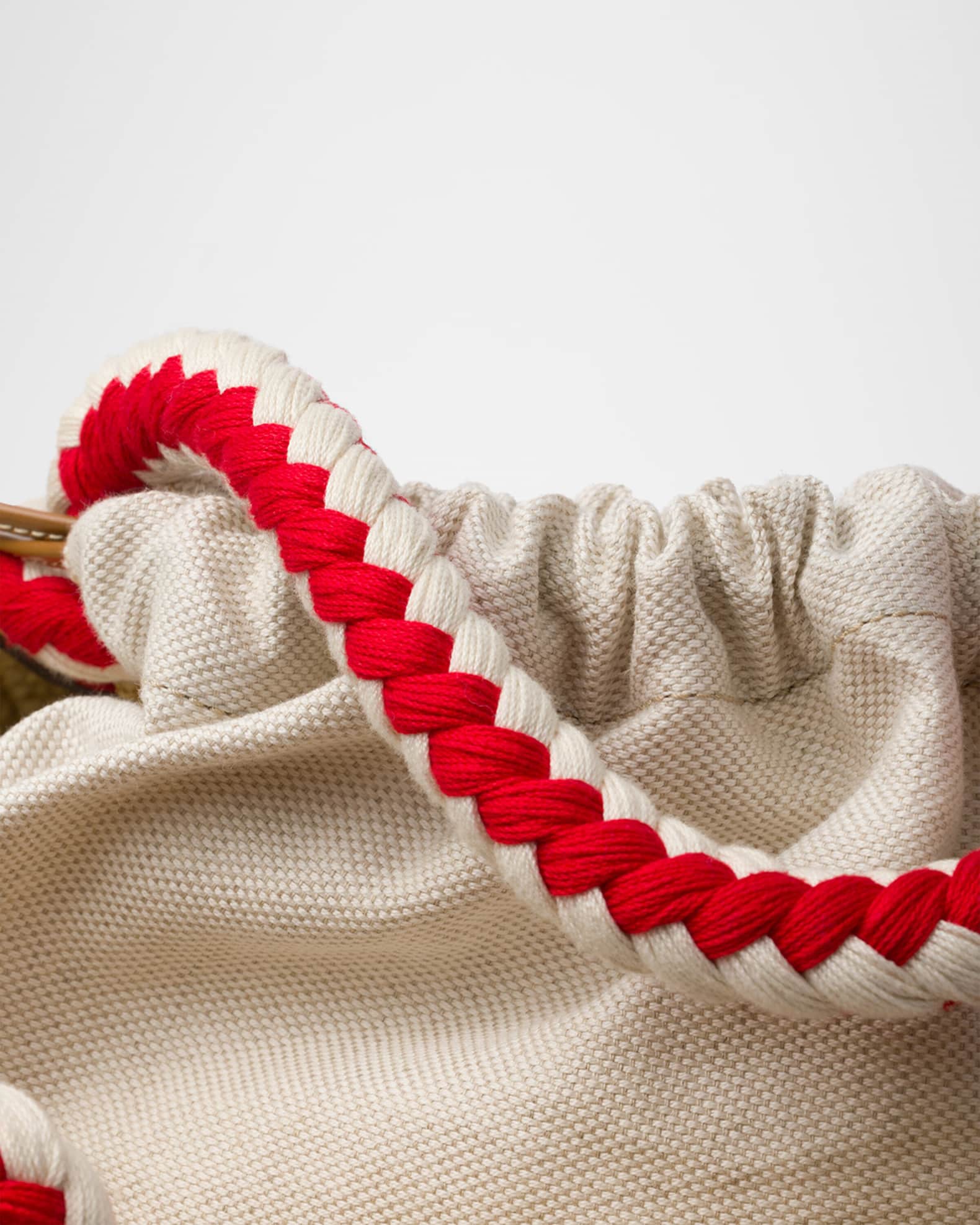 Prada Small Crochet Top-Handle Bag | Neiman Marcus