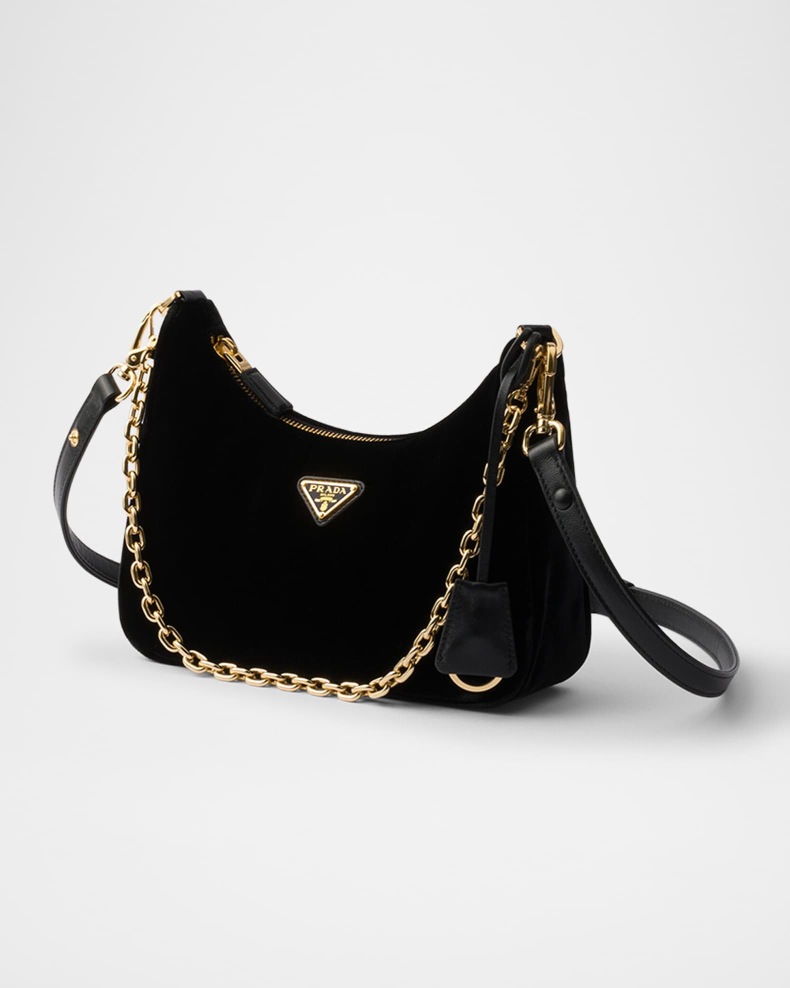 Prada Re-Edition Mini Velvet Bag | Neiman Marcus